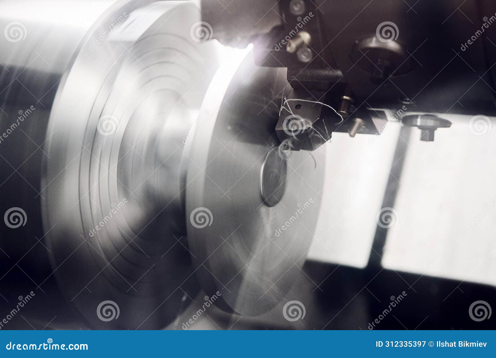 Lathe Rotation Mechanism Royalty-Free Stock Photography | CartoonDealer ...