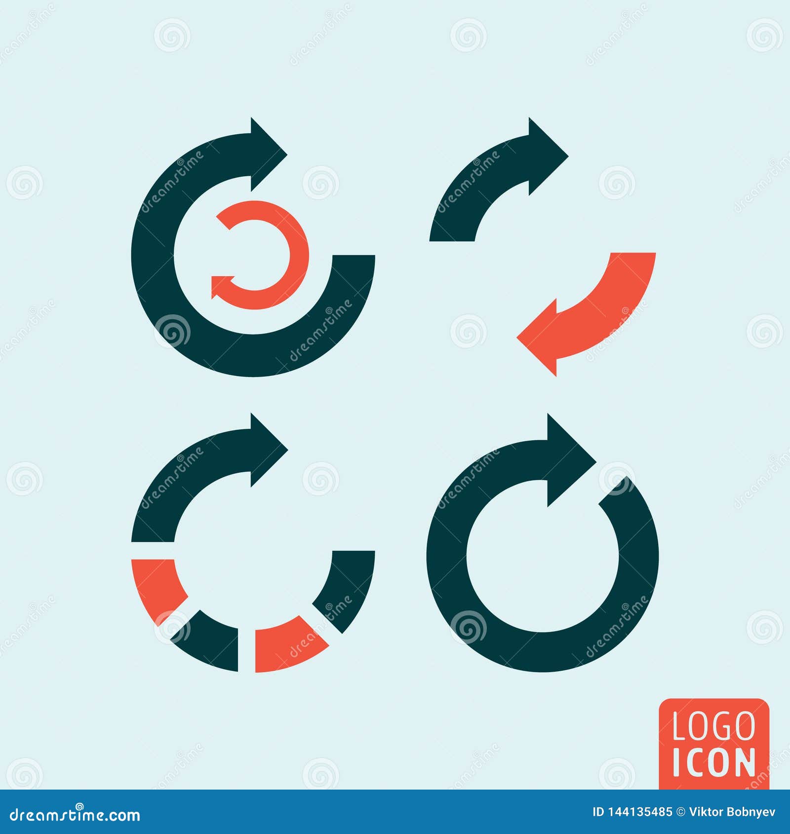 Rotation Arrow Set. Infographic Round Arrows. Vector Illustration Stock ... Rotation Arrow Set. Infographic Round Arrows. Vector Illustration Stock ...