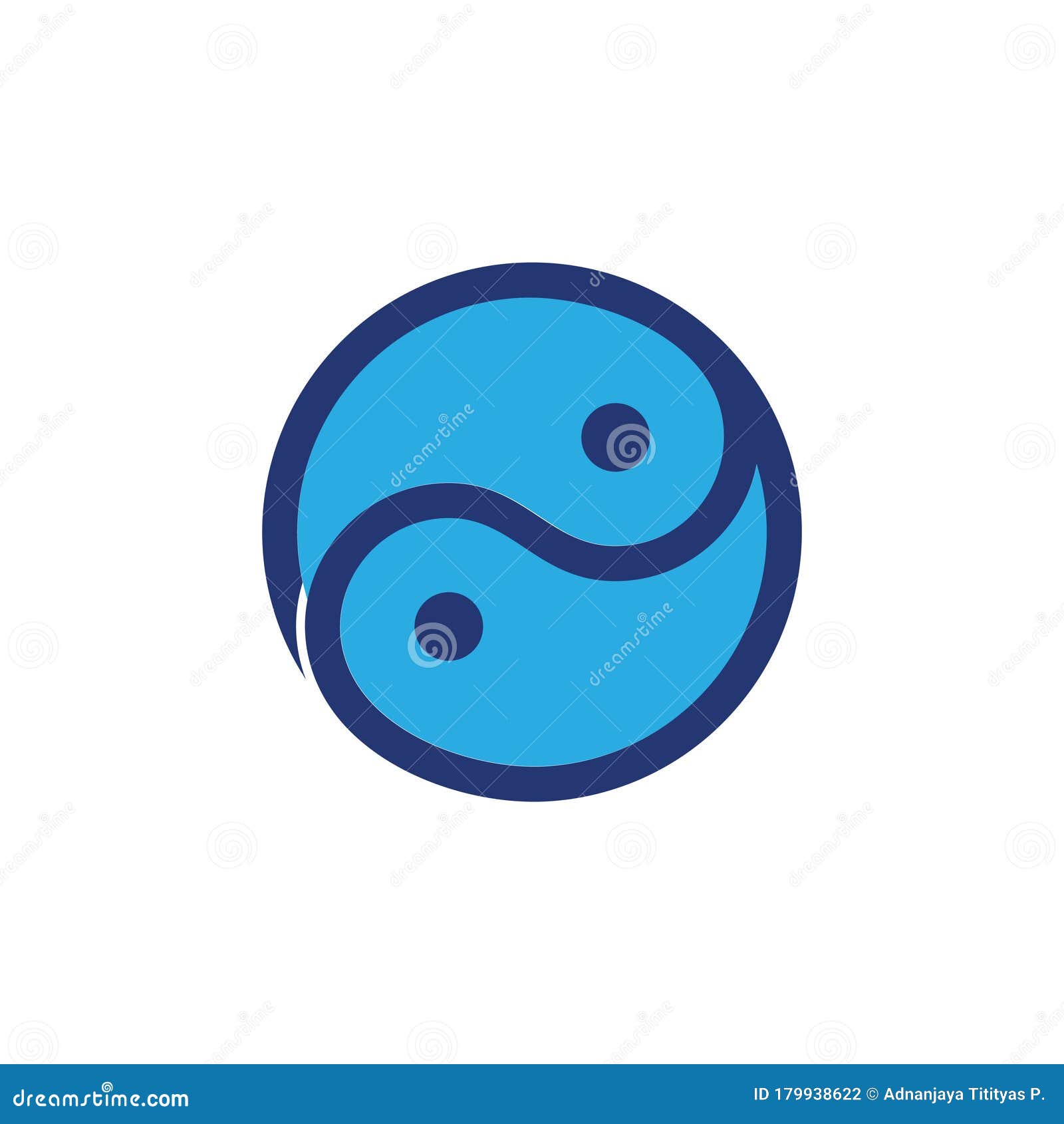 Rotation Balance Circle Logo Vector Stock Vector - Illustration of ...