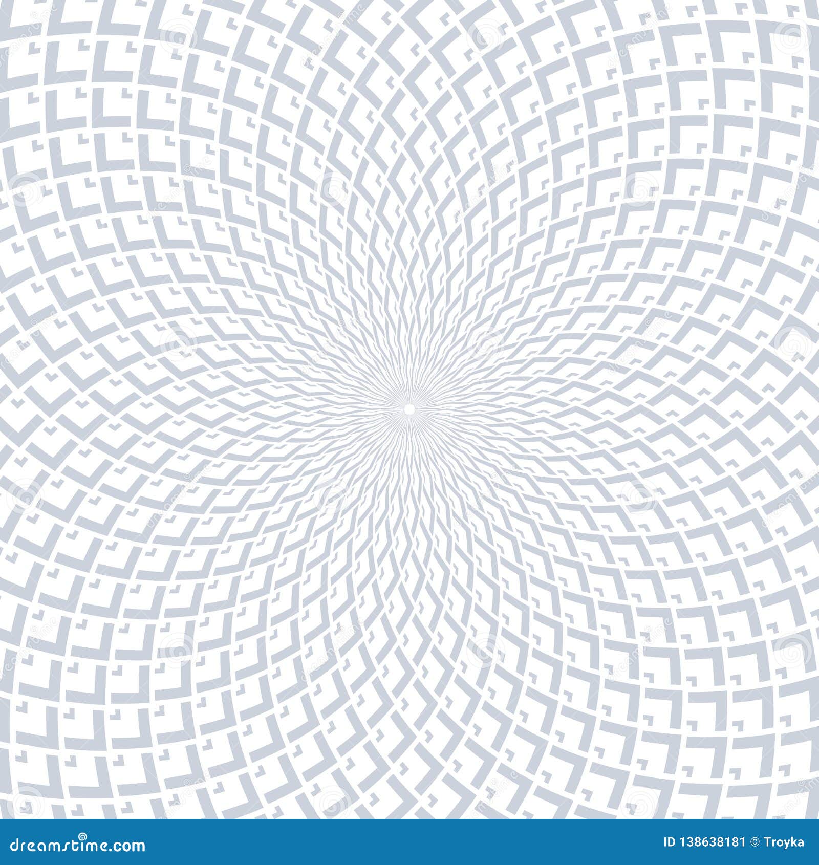 Rotation Geometric Pattern. Abstract Design Stock Vector - Illustration ...