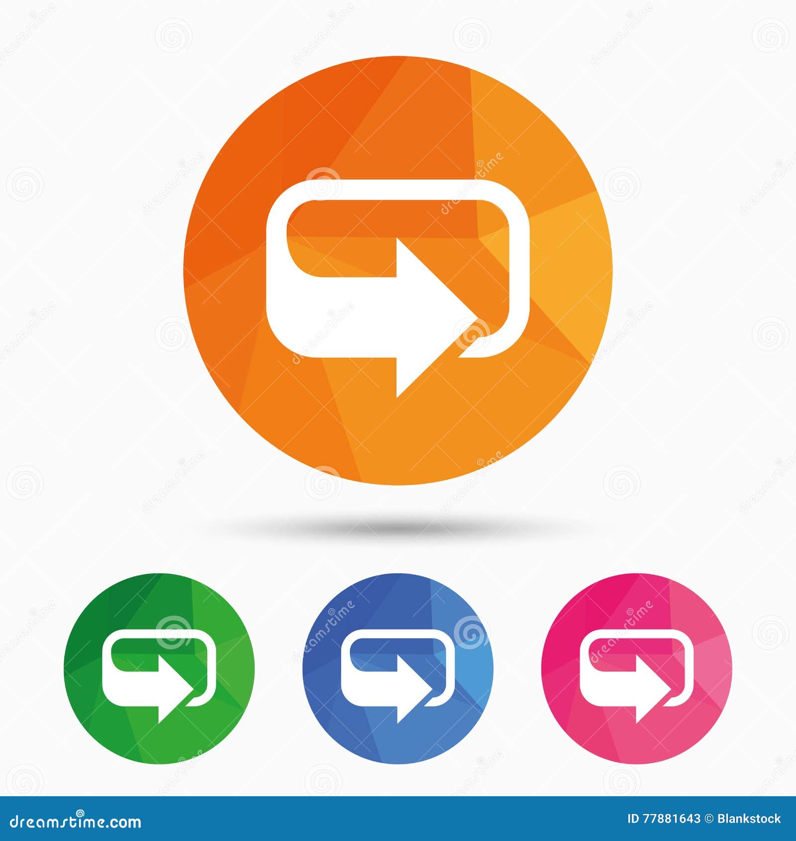 Rotation Icon. Repeat Symbol. Refresh Sign Stock Vector - Illustration ...