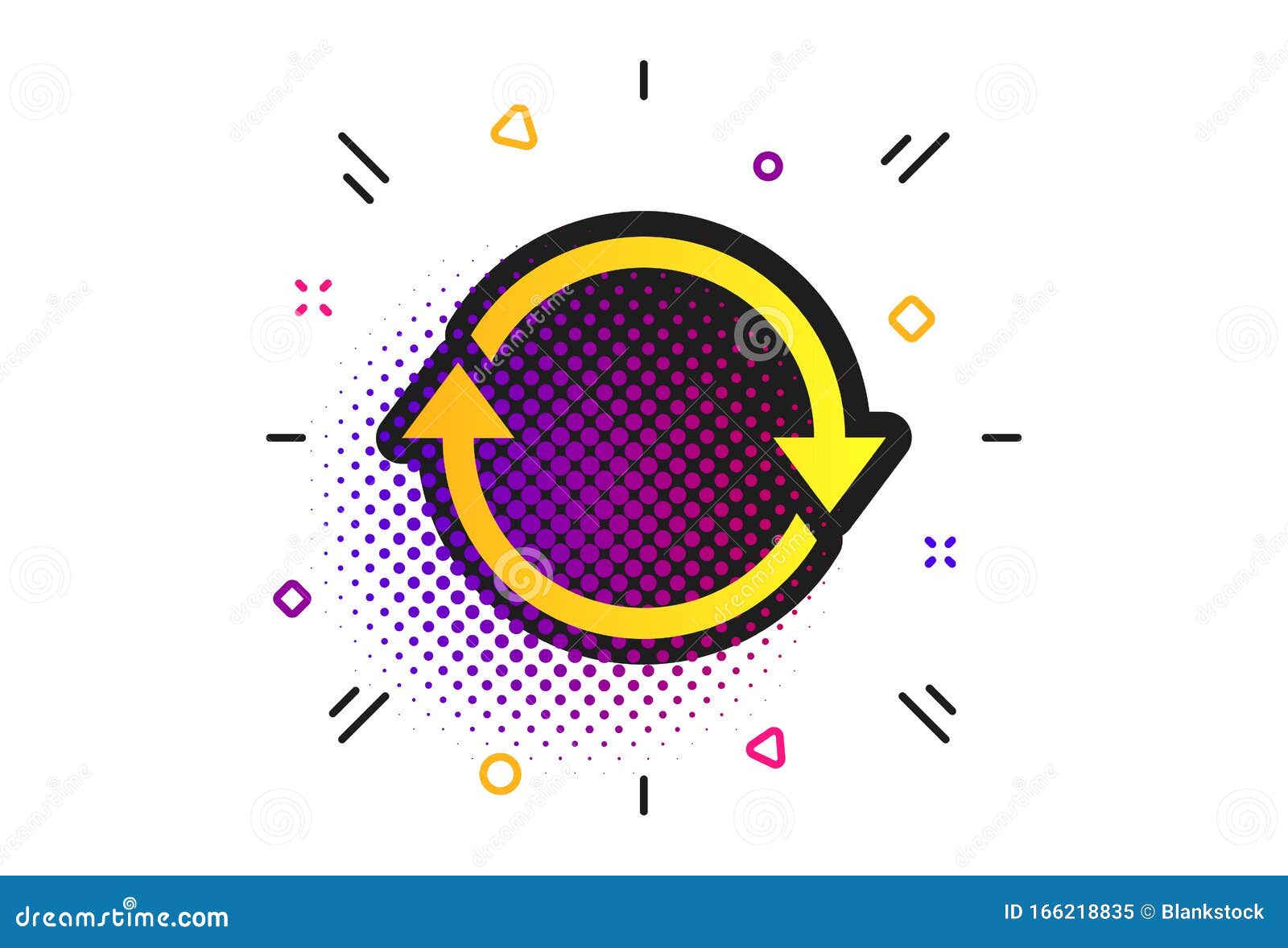 Rotation Icon. Repeat Symbol. Refresh Sign. Vector Stock Vector ...