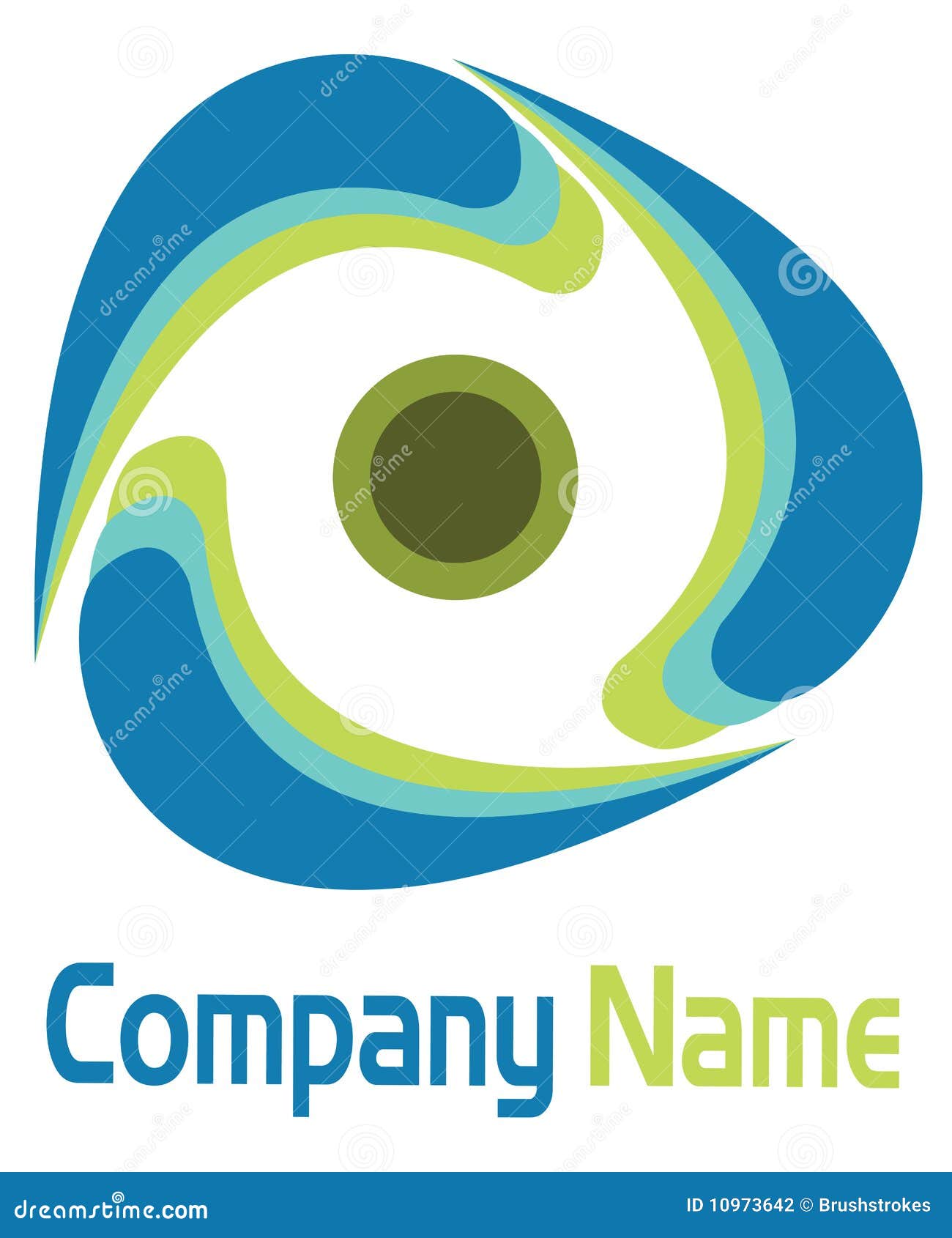 Rotation logo stock illustration. Illustration of company - 10973642