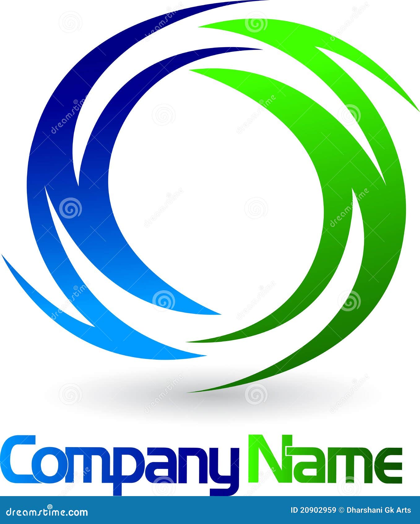 Rotation logo stock vector. Illustration of business - 20902959