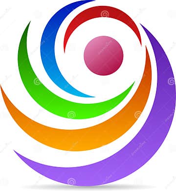 Rotation logo stock vector. Illustration of company, decoration - 38710470