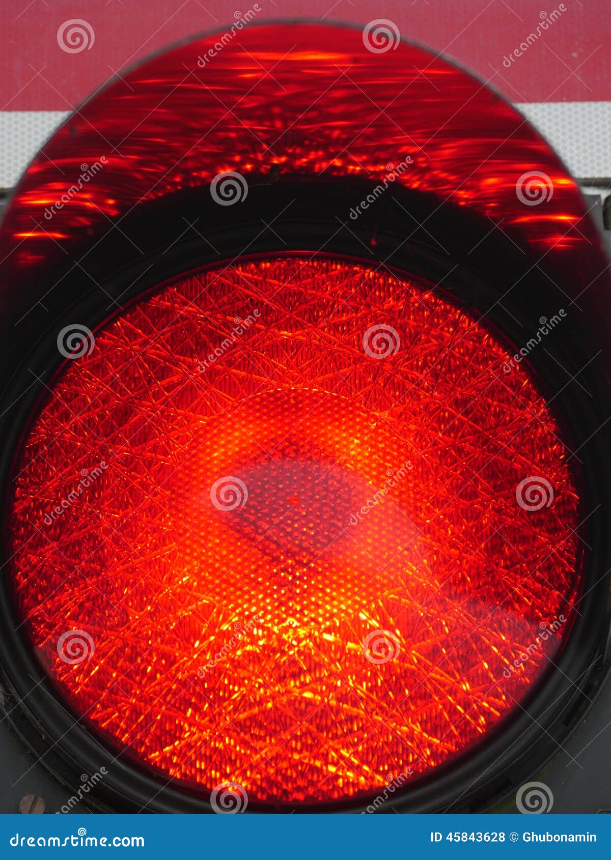 Rote Ampel stockfoto. Bild von stoppen, methode, gesetz - 45843628