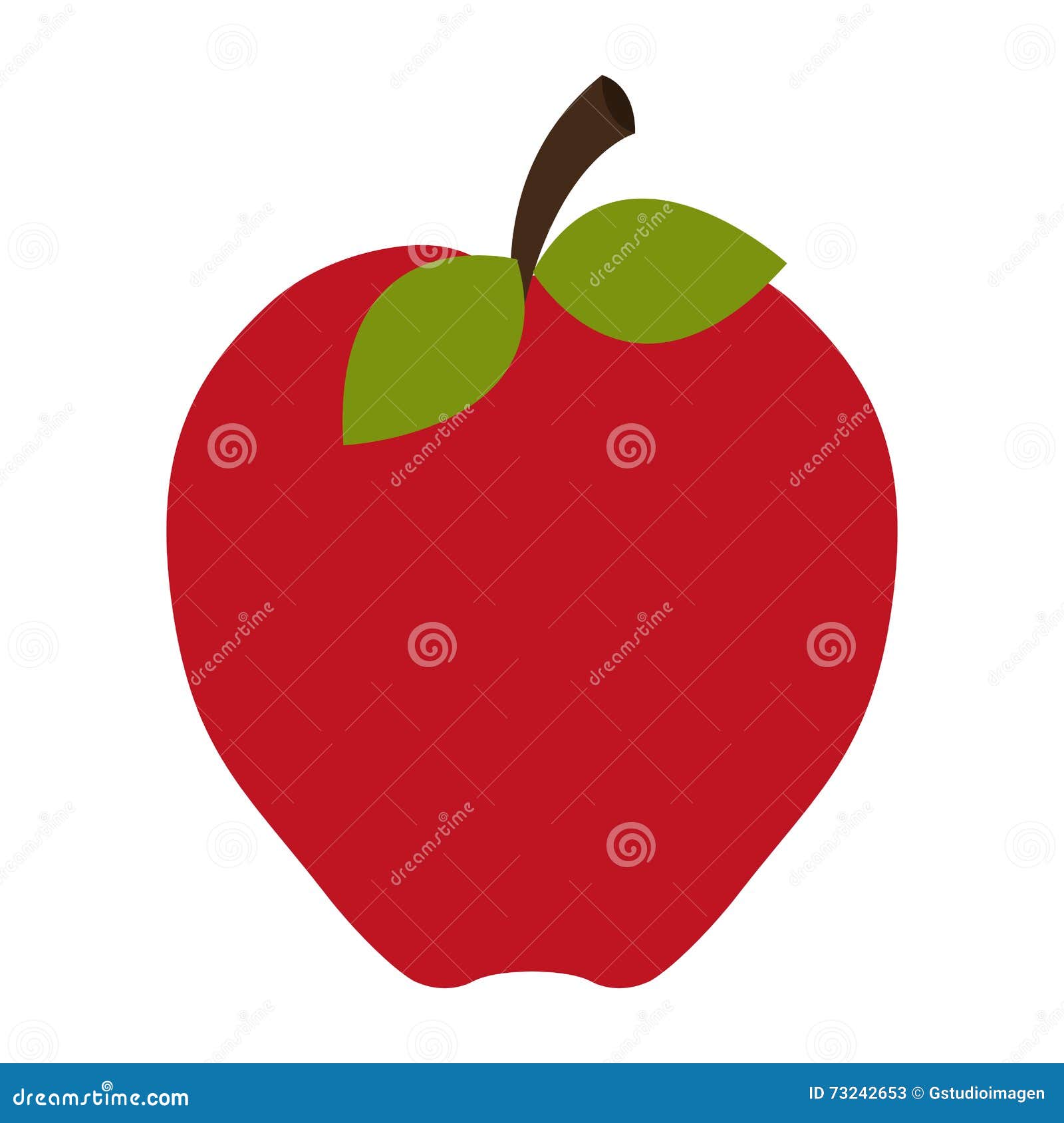 Rote Apfelanimation, Grafik Stock Abbildung - Illustration von traube ...