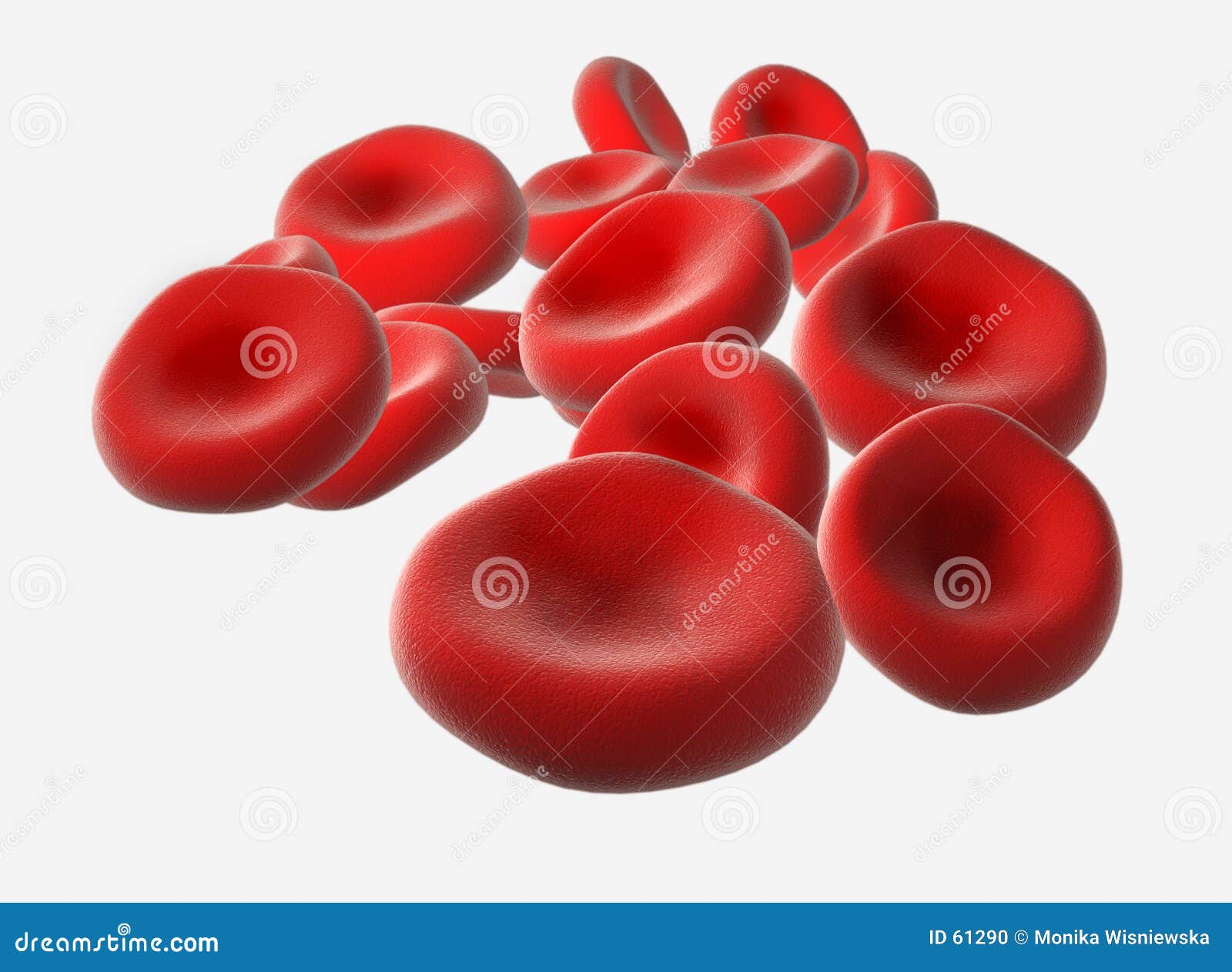 Rote Blutzellen stock abbildung. Illustration von formen - 61290