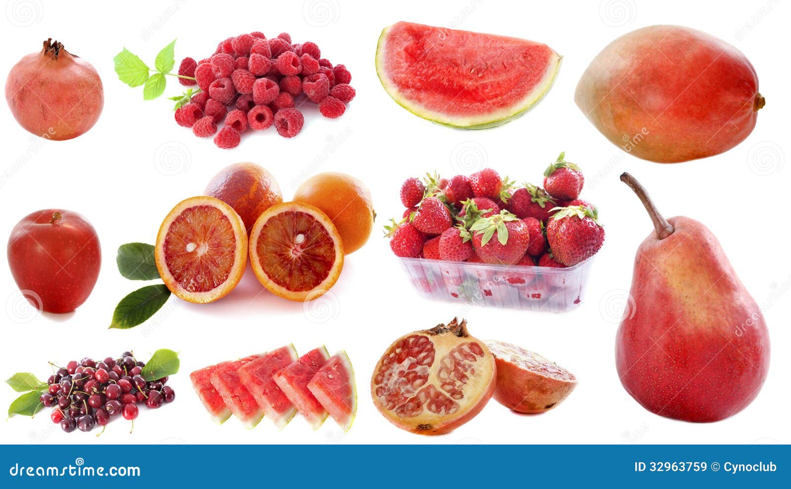 Rote Früchte stockbild. Bild von blut, orange, nahrung - 32963759