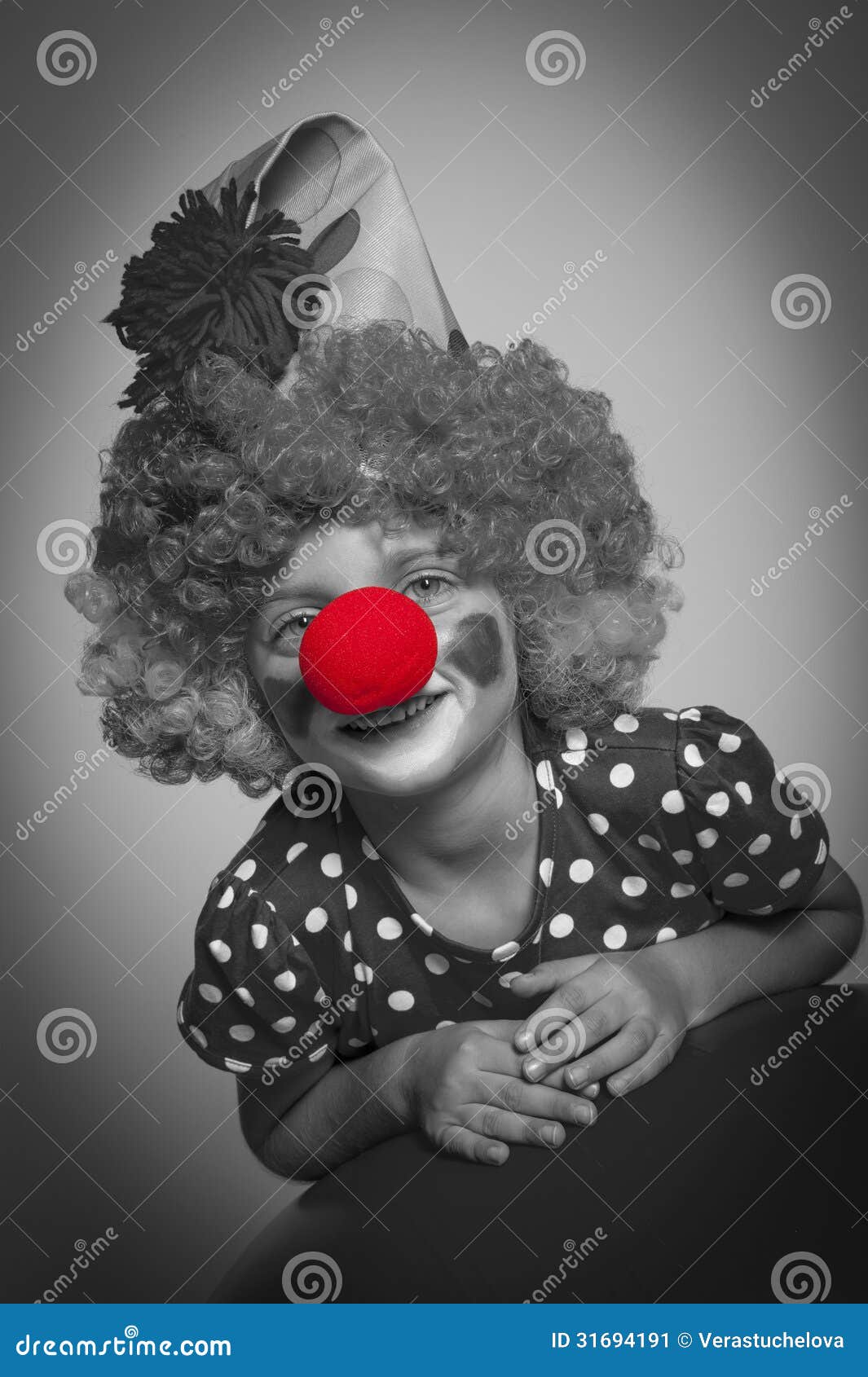 Rote Nase stockbild. Bild von ausdruck, begeisterung - 31694191