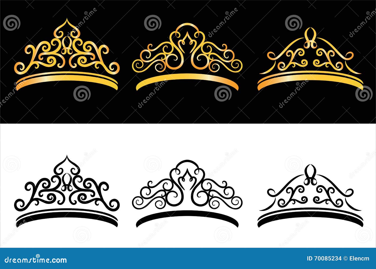 Rote Rubine und Perlen vektor abbildung. Illustration von diadem - 70085234