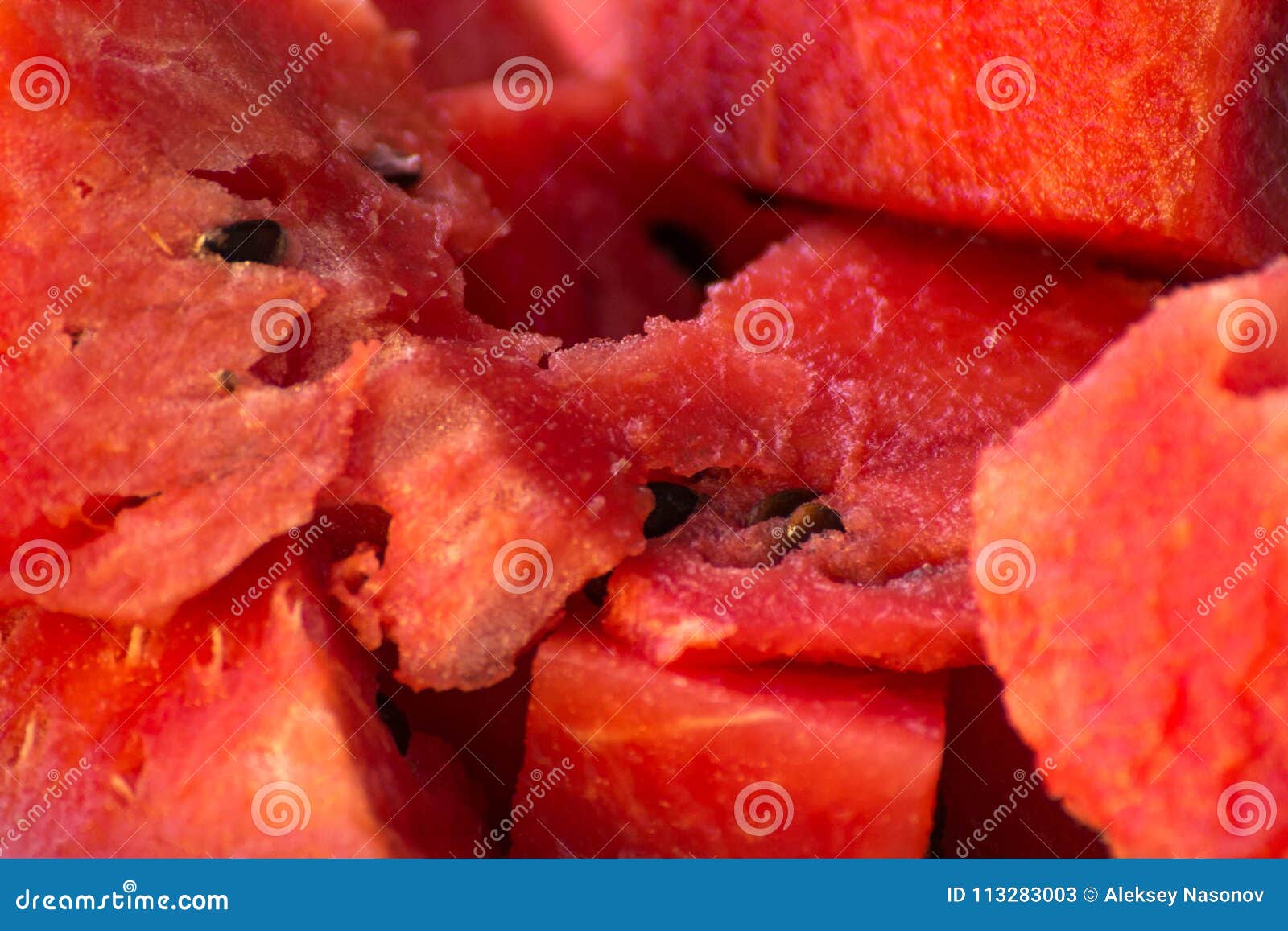 Rote Scheibe Der Frischen Frucht Der Wassermelone Stockbild - Bild von ...