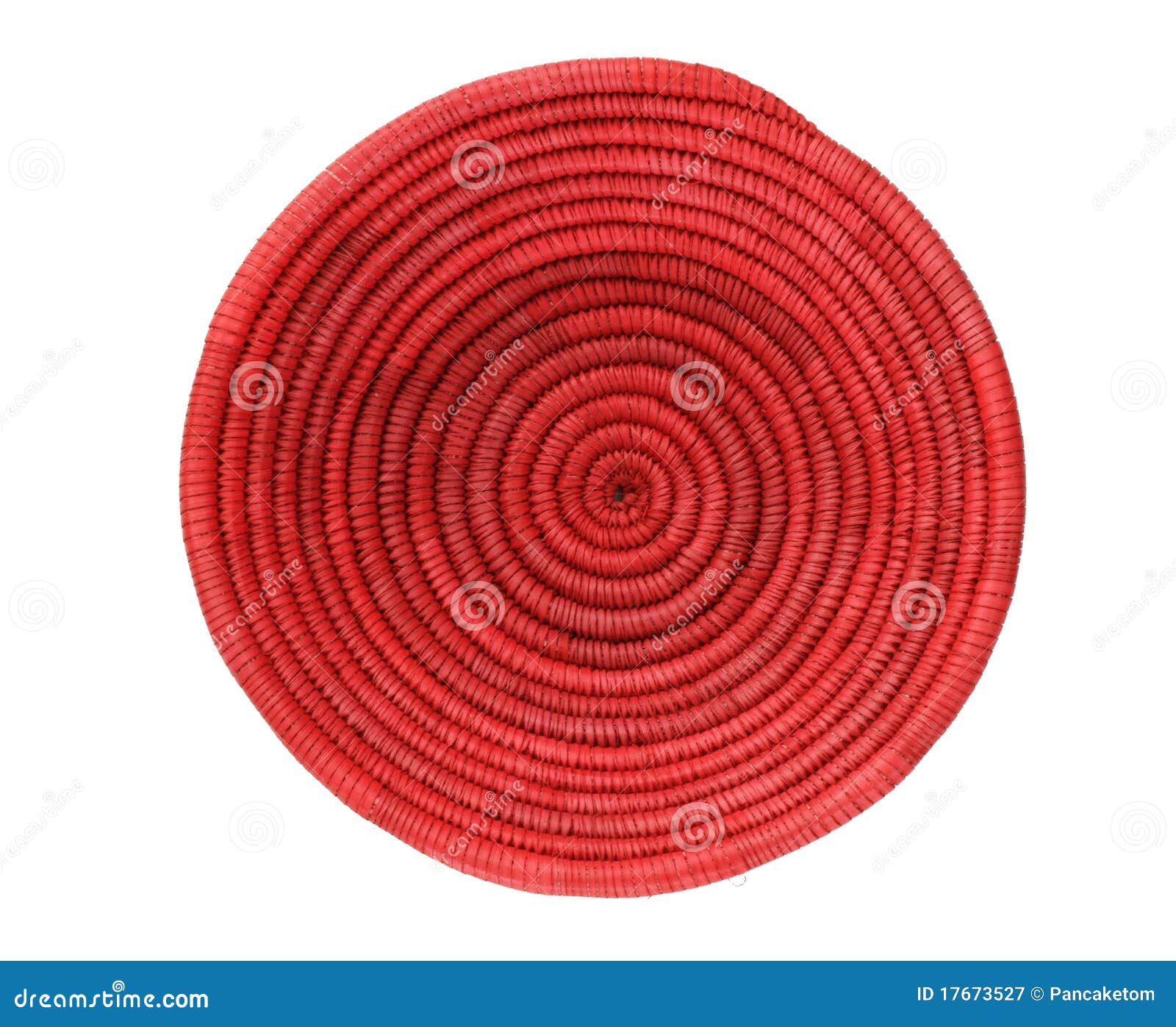 Roter afrikanischer Korb stockbild. Bild von hintergrund - 17673527