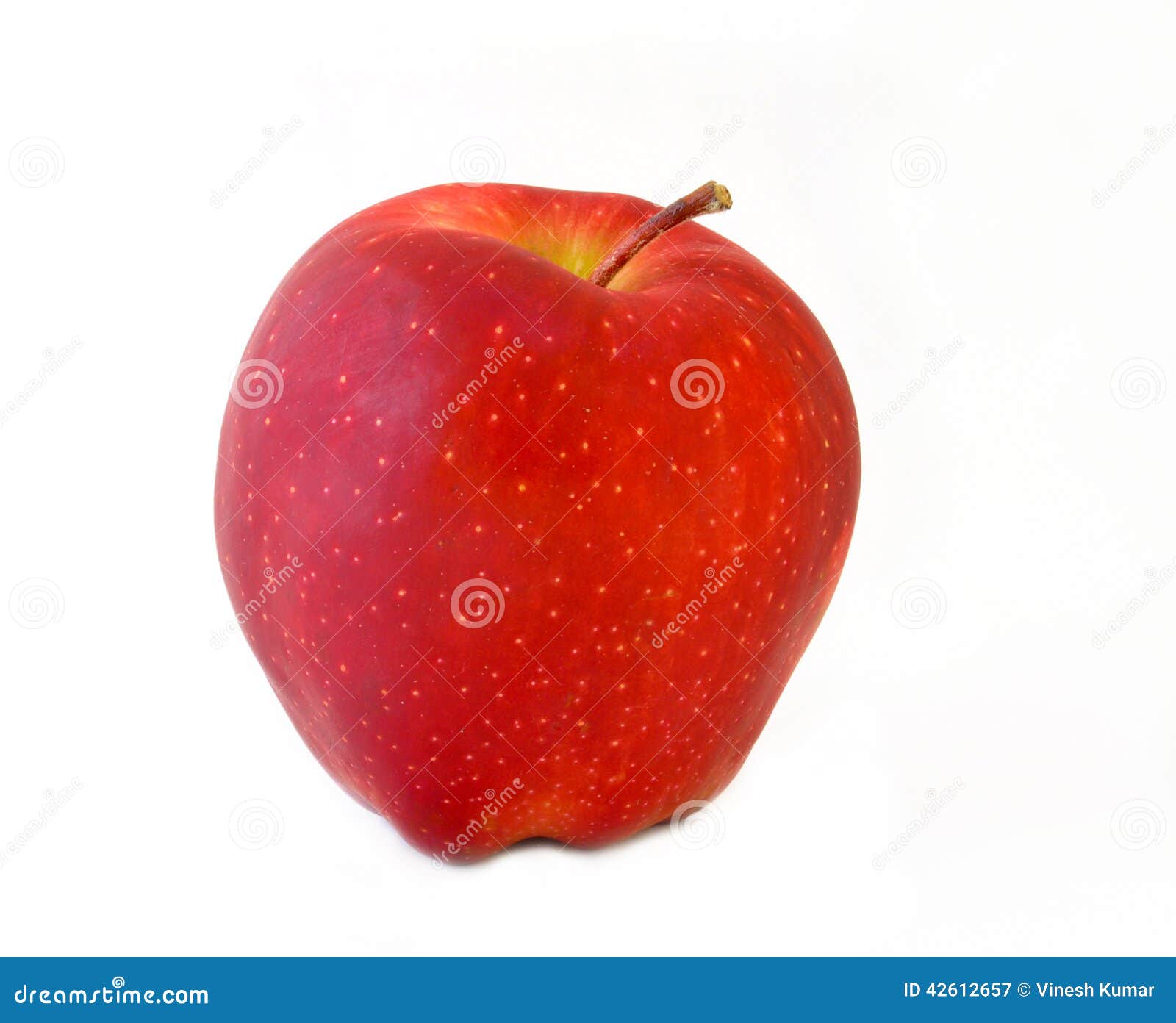 Roter Apfel stockbild. Bild von eignung, nahaufnahme - 42612657