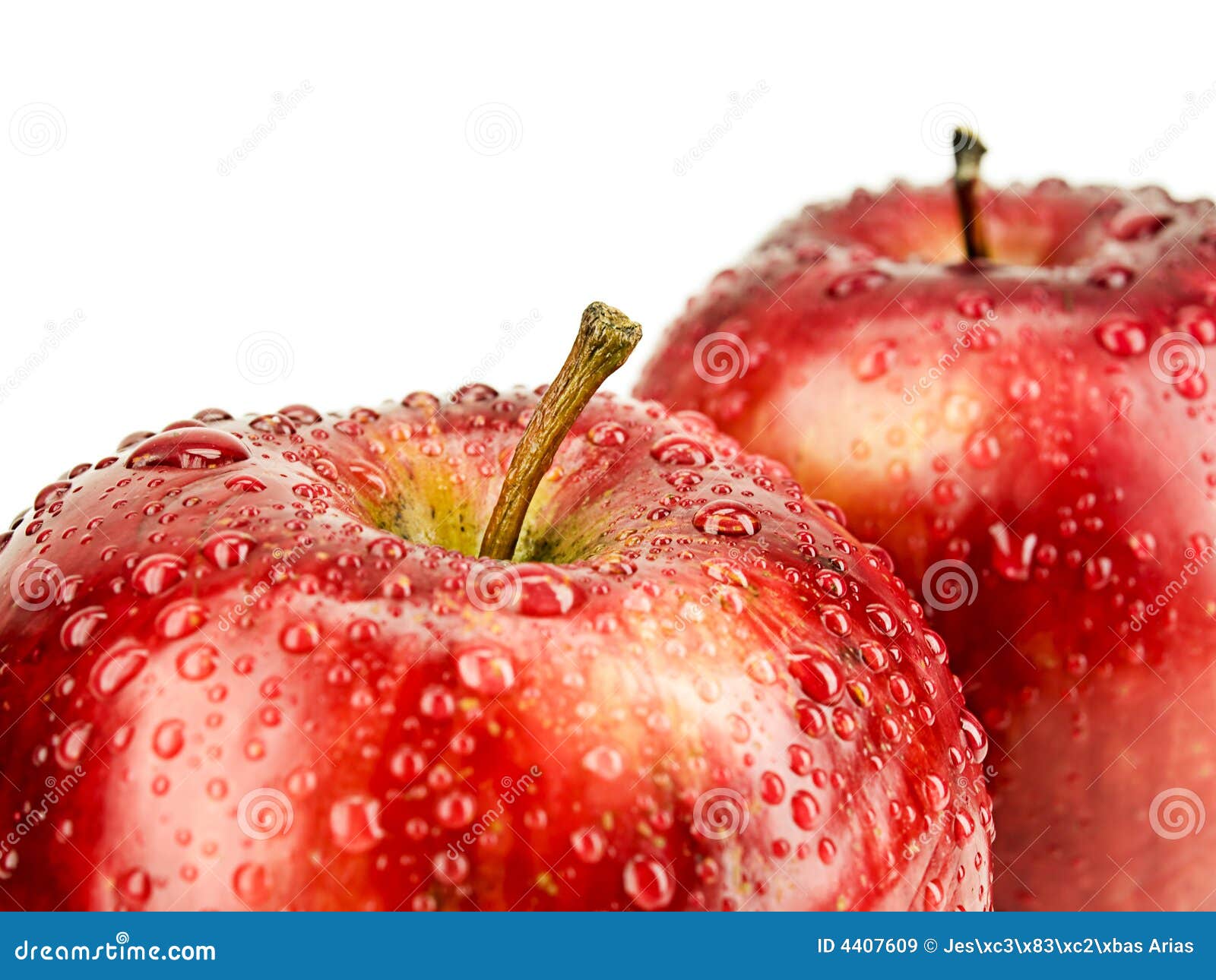 Roter Apfel stockbild. Bild von ernährung, vitamin, mahlzeit - 4407609
