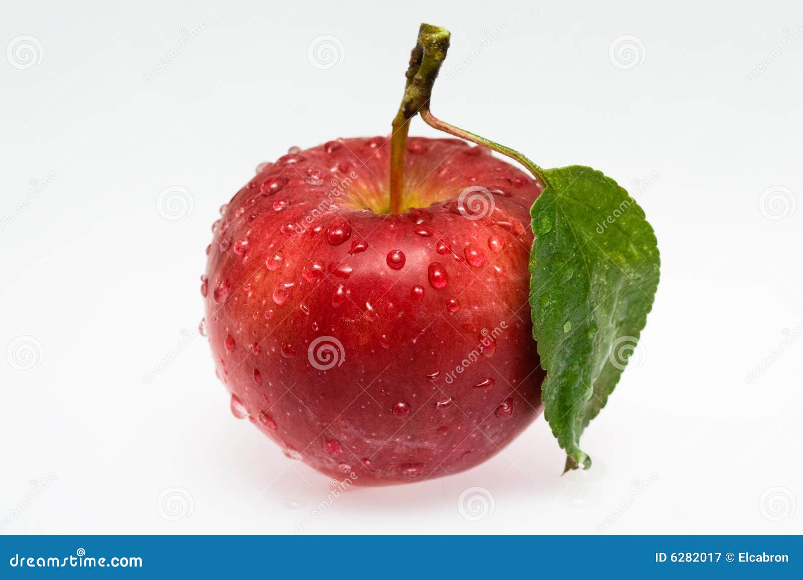 Roter Apfel stockbild. Bild von grün, organisch, paare - 6282017