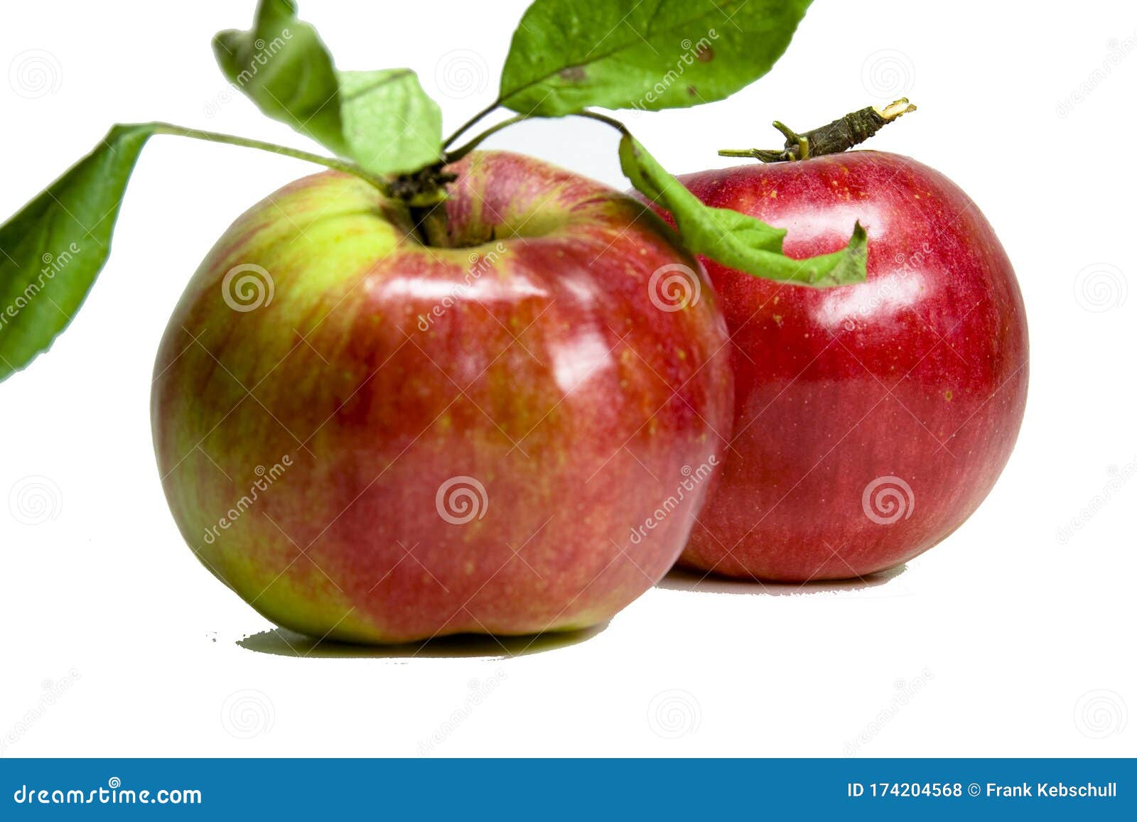Roter Apfel stock photo. Image of dessert, natural, roter - 174204568