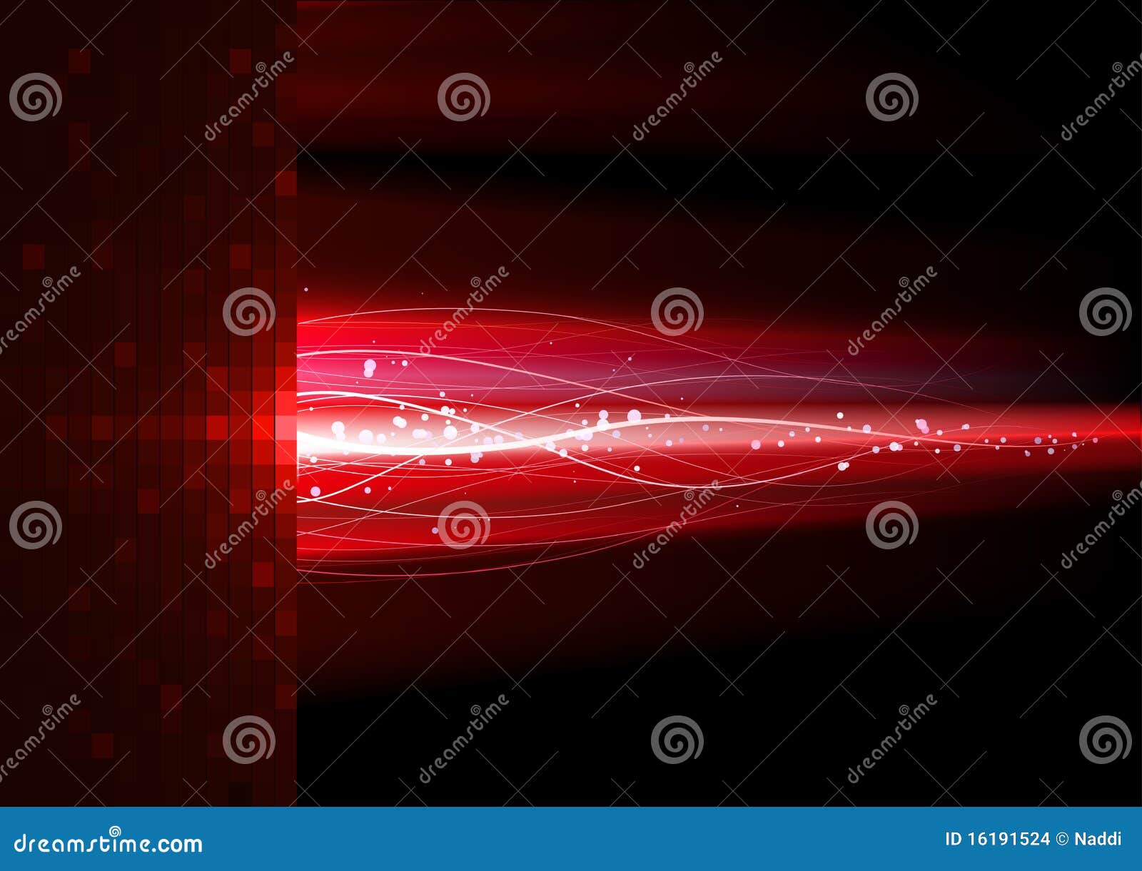 Roter Blitz. vektor abbildung. Illustration von konkav - 16191524