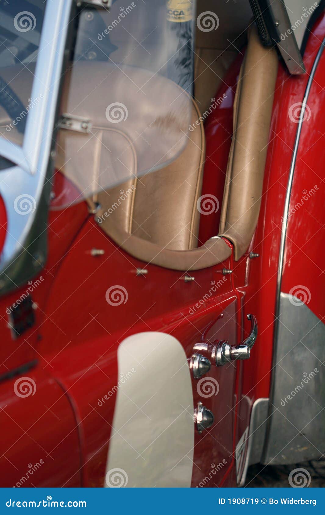 Roter Britischer Rennwagen Der Weinlese Stockbild - Bild von britisch ...