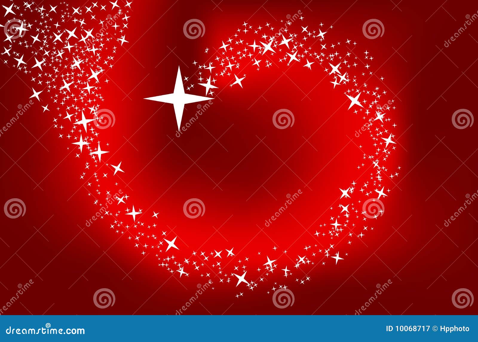 Roter Hintergrund Mit Sternen Vektor Abbildung - Illustration von glück ...