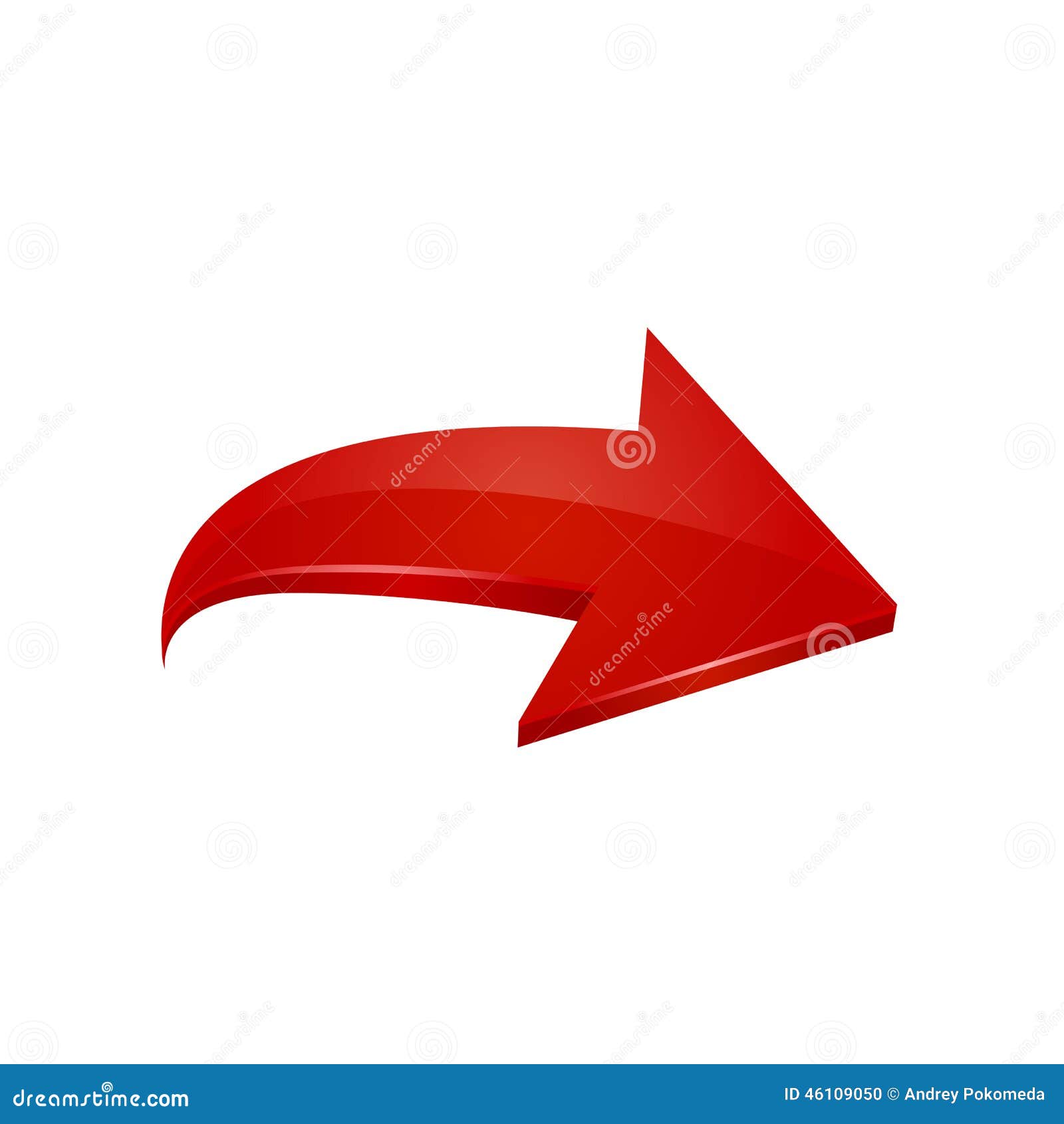 Roter Pfeil Vektor vektor abbildung. Illustration von tastatur - 46109050