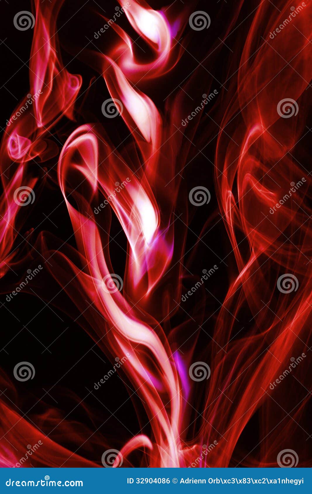 Roter Rauch stockfoto. Bild von flamme, kurve, kreativität - 32904086