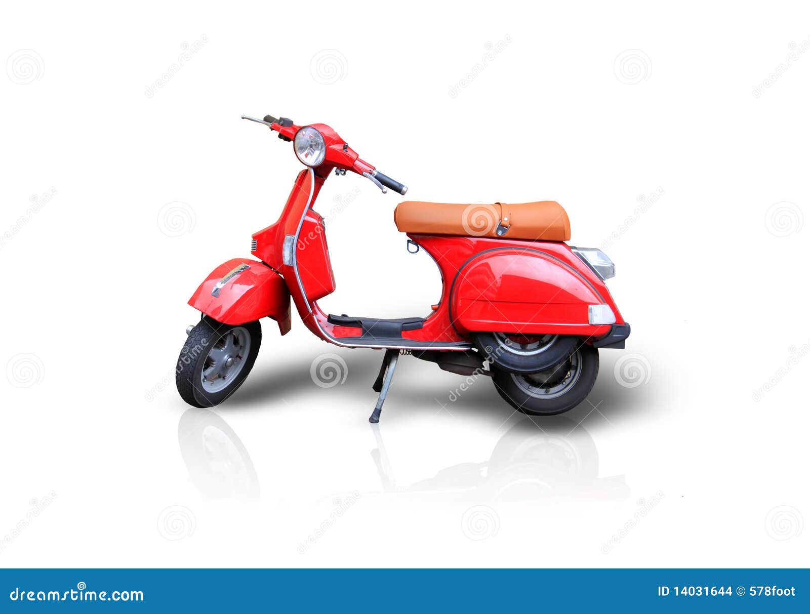 Roter Roller stockfoto. Bild von verkehr, antreiben, farbe - 14031644