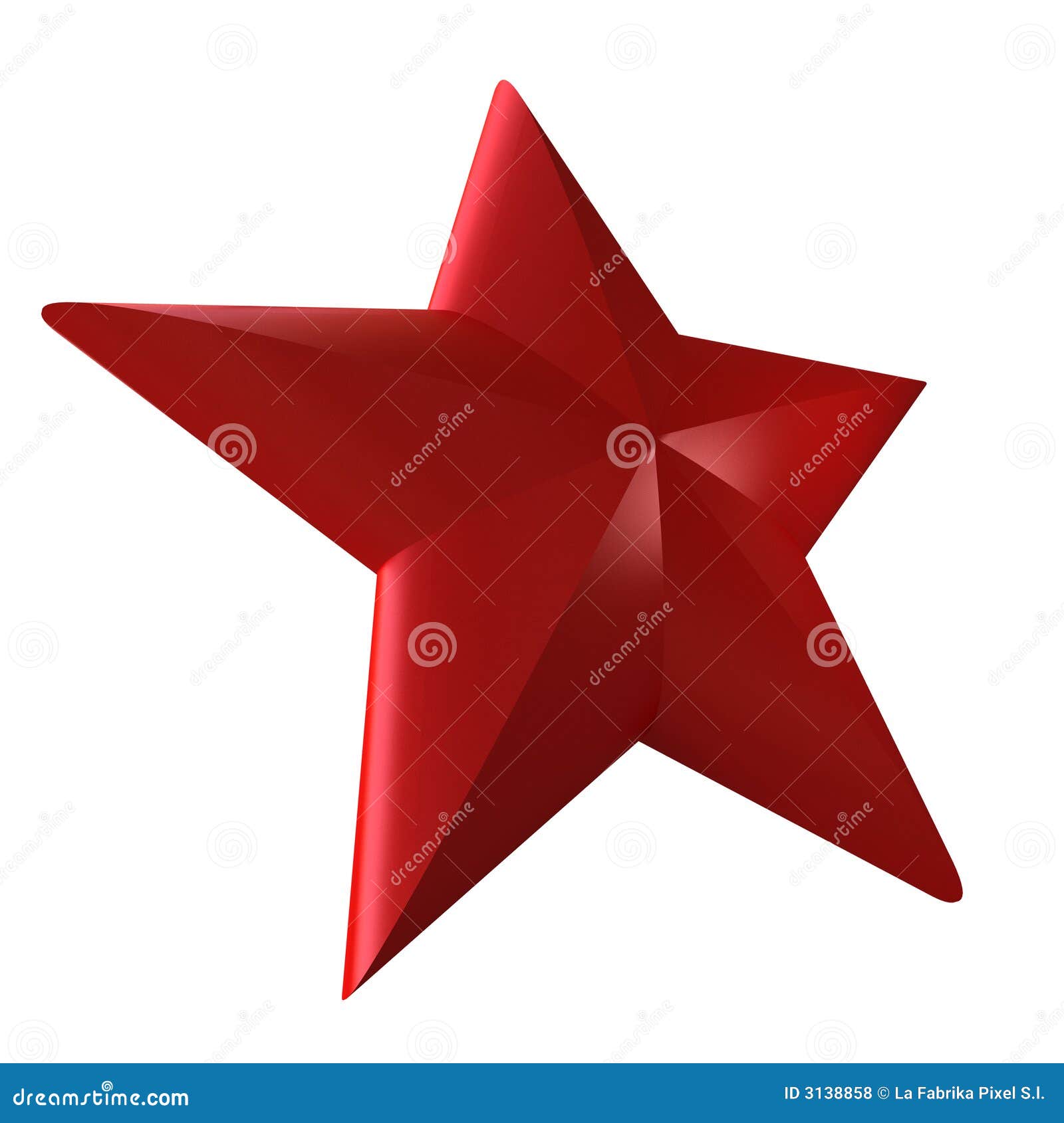 Roter Stern stock abbildung. Illustration von konzepte - 3138858