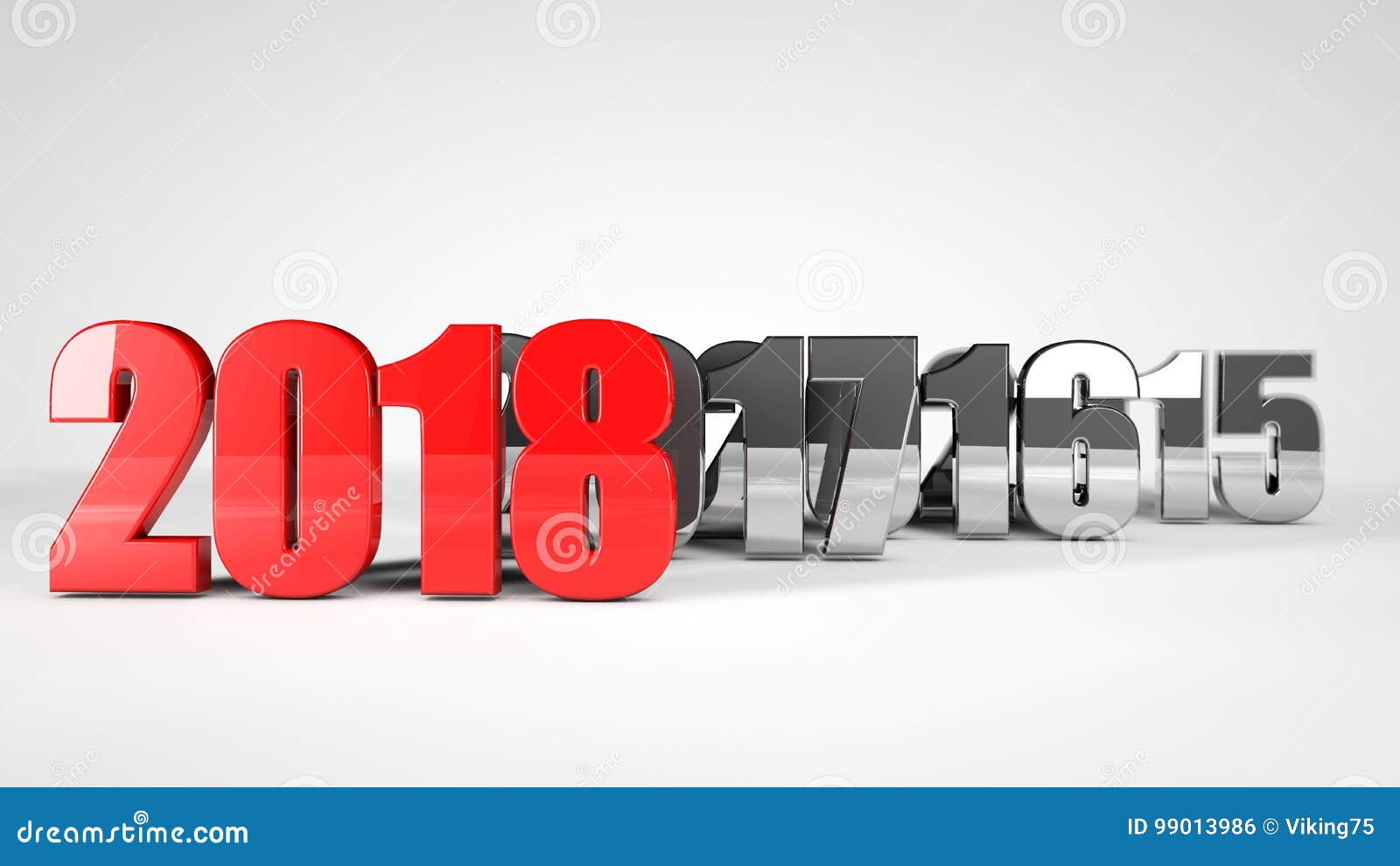 Roter Text 3d Des Textes 2018 Stock Abbildung - Illustration von ...