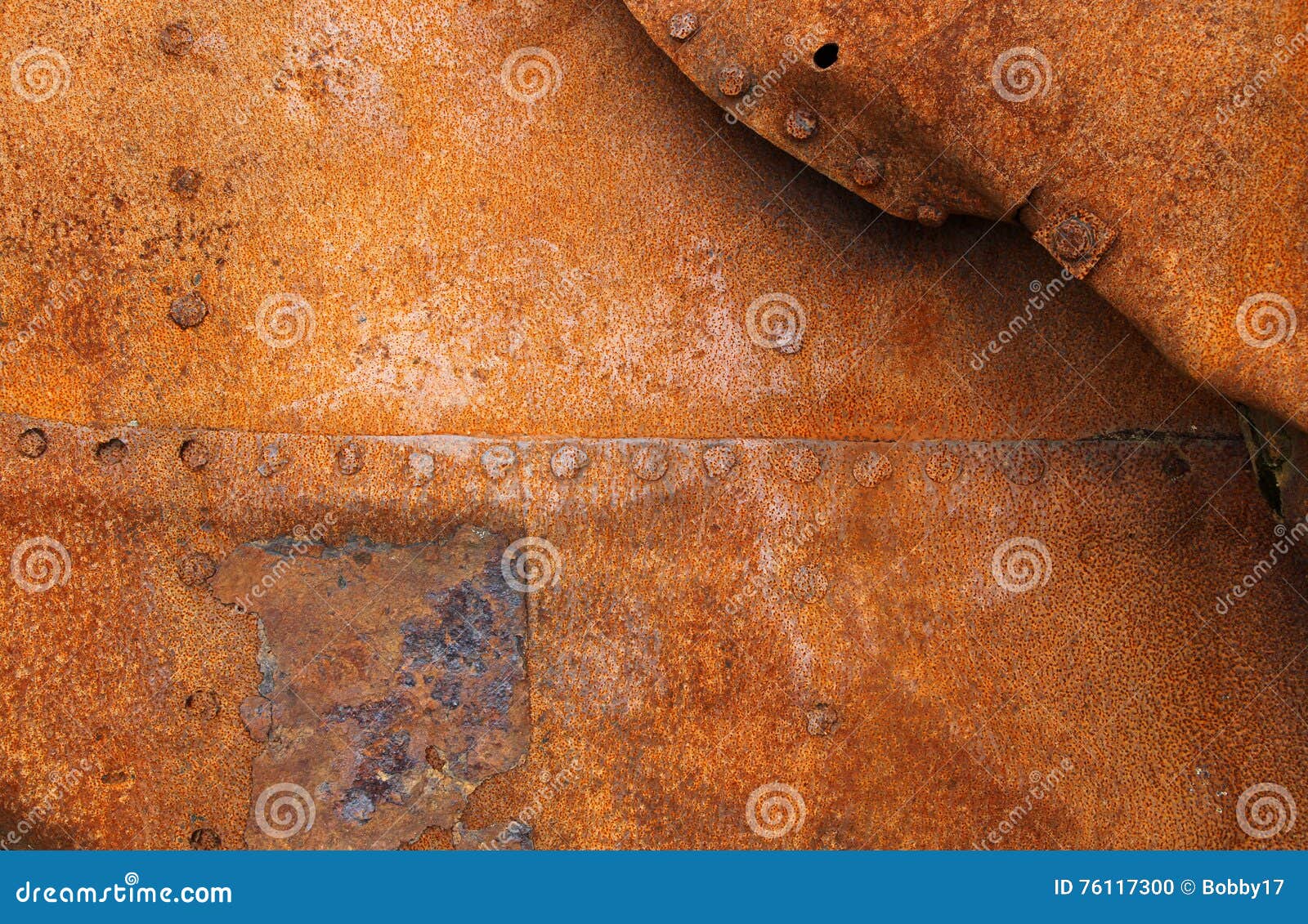 Roter Und Brauner Rost Auf Metall Stockfoto - Bild von auszug, lack ...