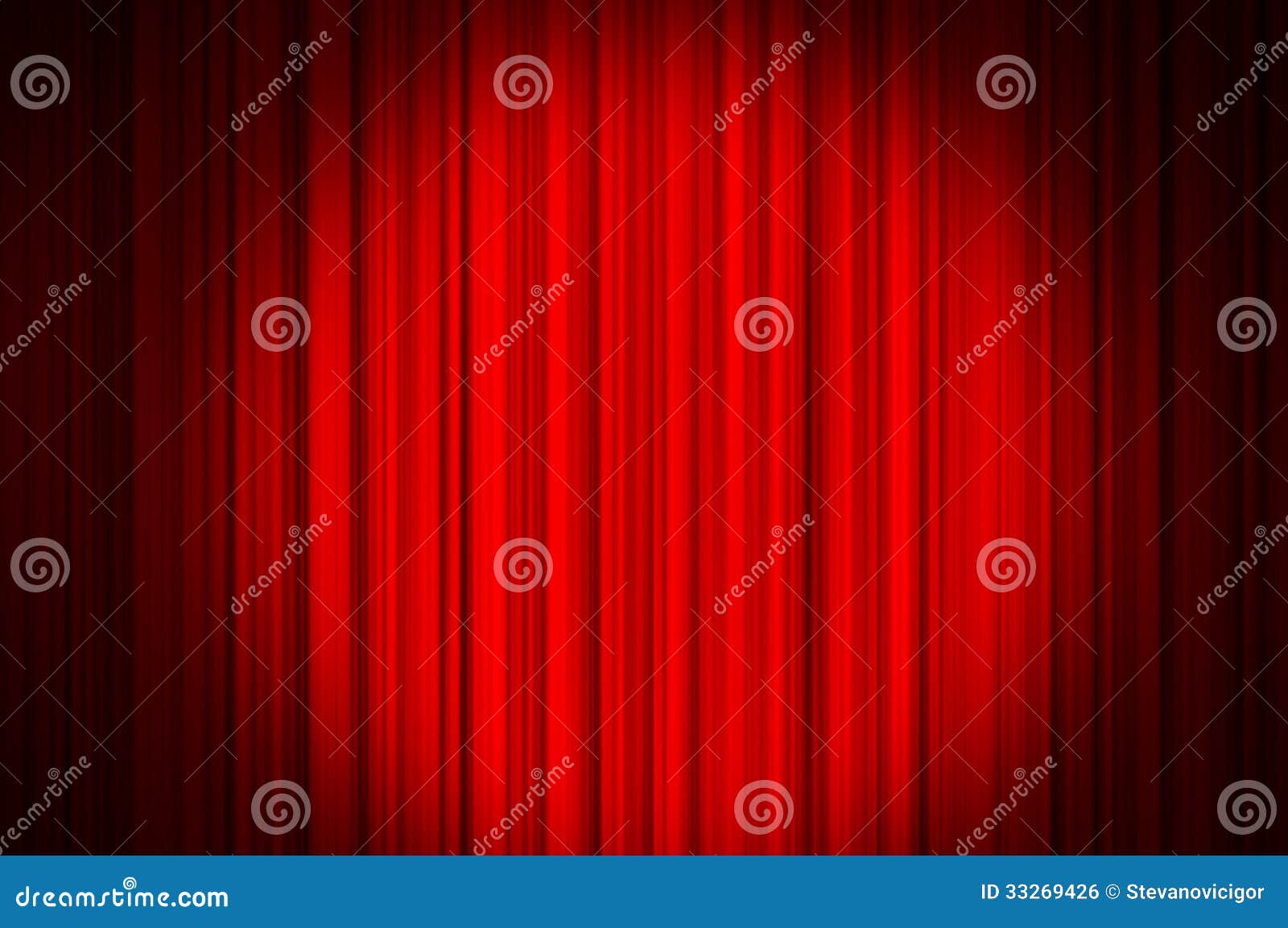 Roter Vorhang stockfoto. Bild von unterhaltung, drapiert - 33269426