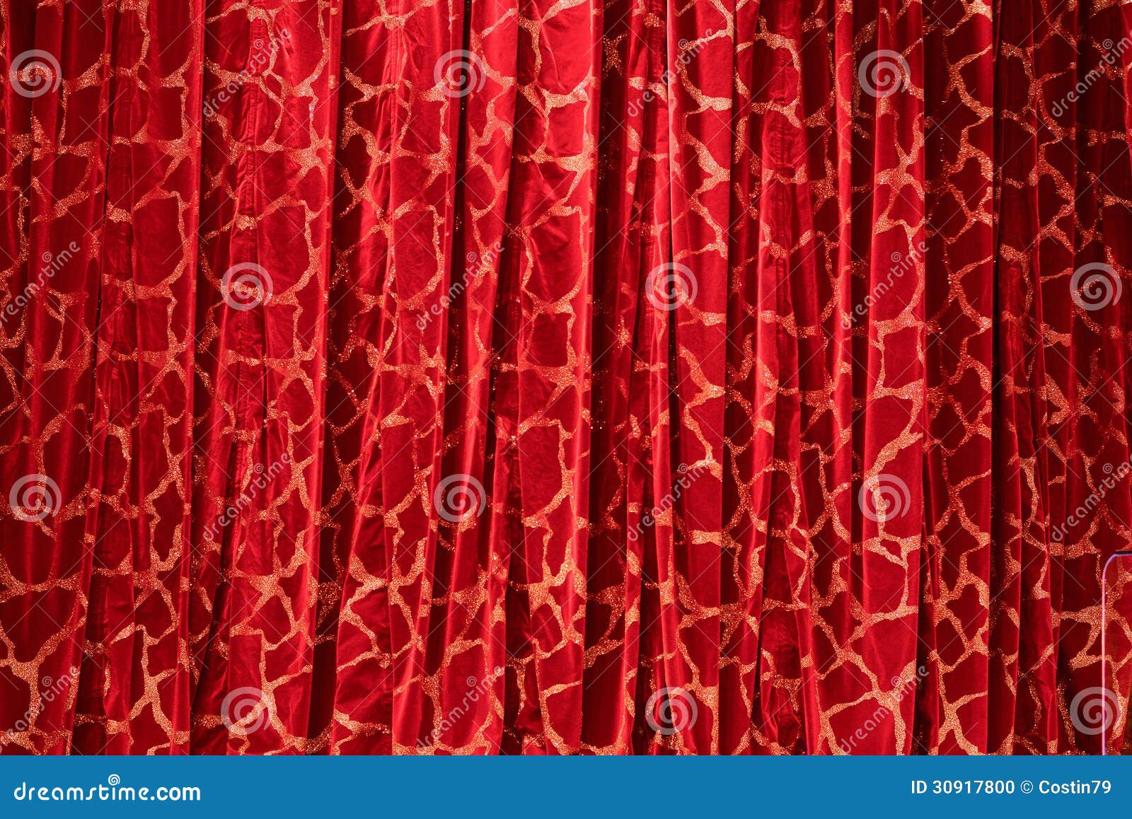 Roter Vorhang-Hintergrund stockfoto. Bild von reich, panorama - 30917800
