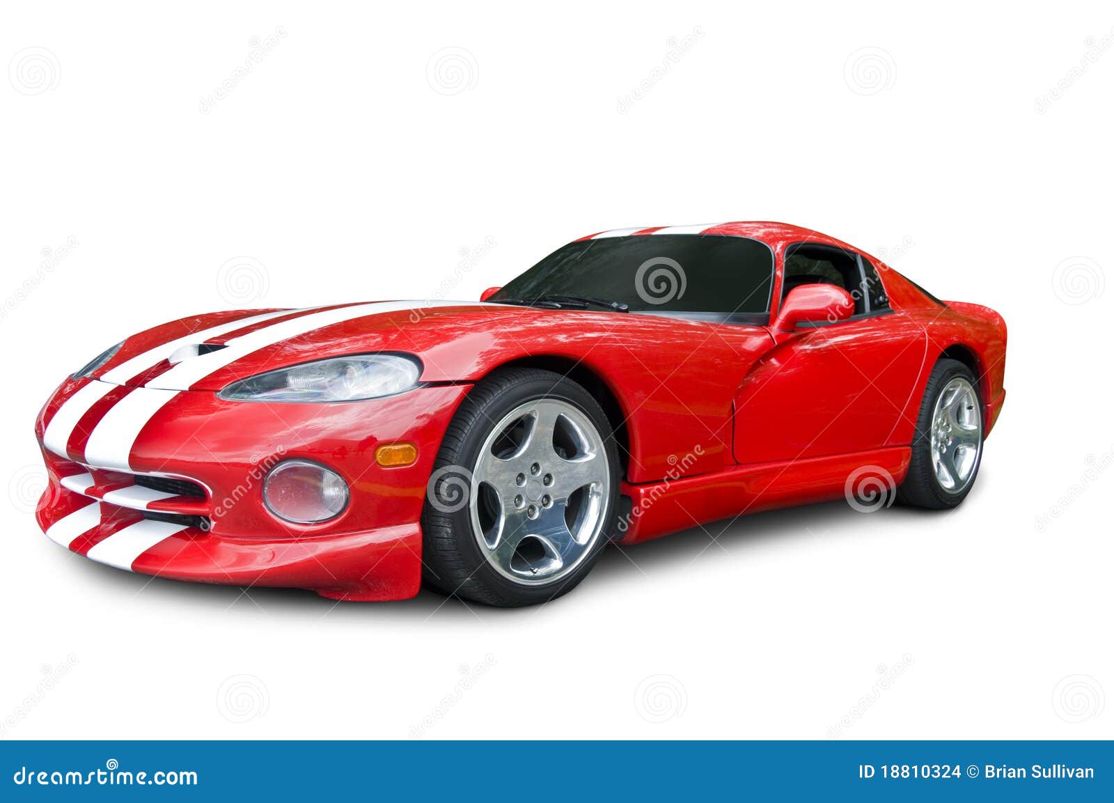 Rotes Amerikanisches Sport-Auto Stockfoto - Bild von fahrzeug, leistung ...