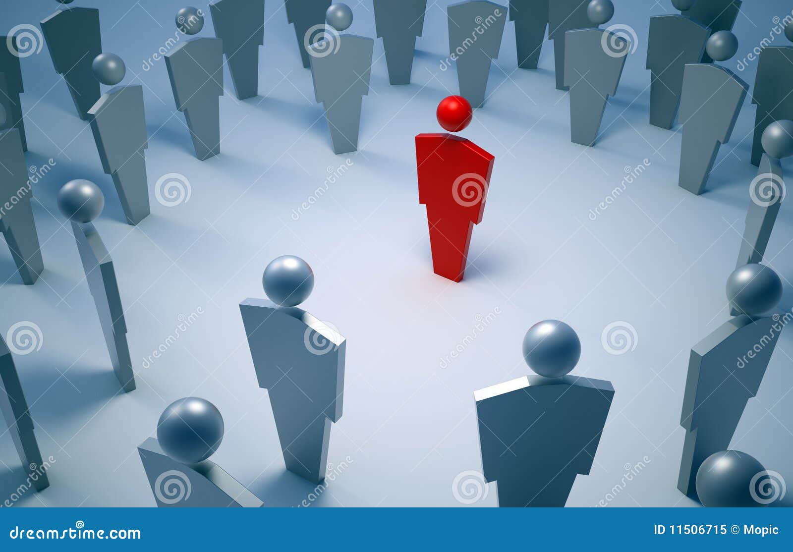 Rotes Eindeutiges Zeichen in Der Mitte Stock Abbildung - Illustration ...