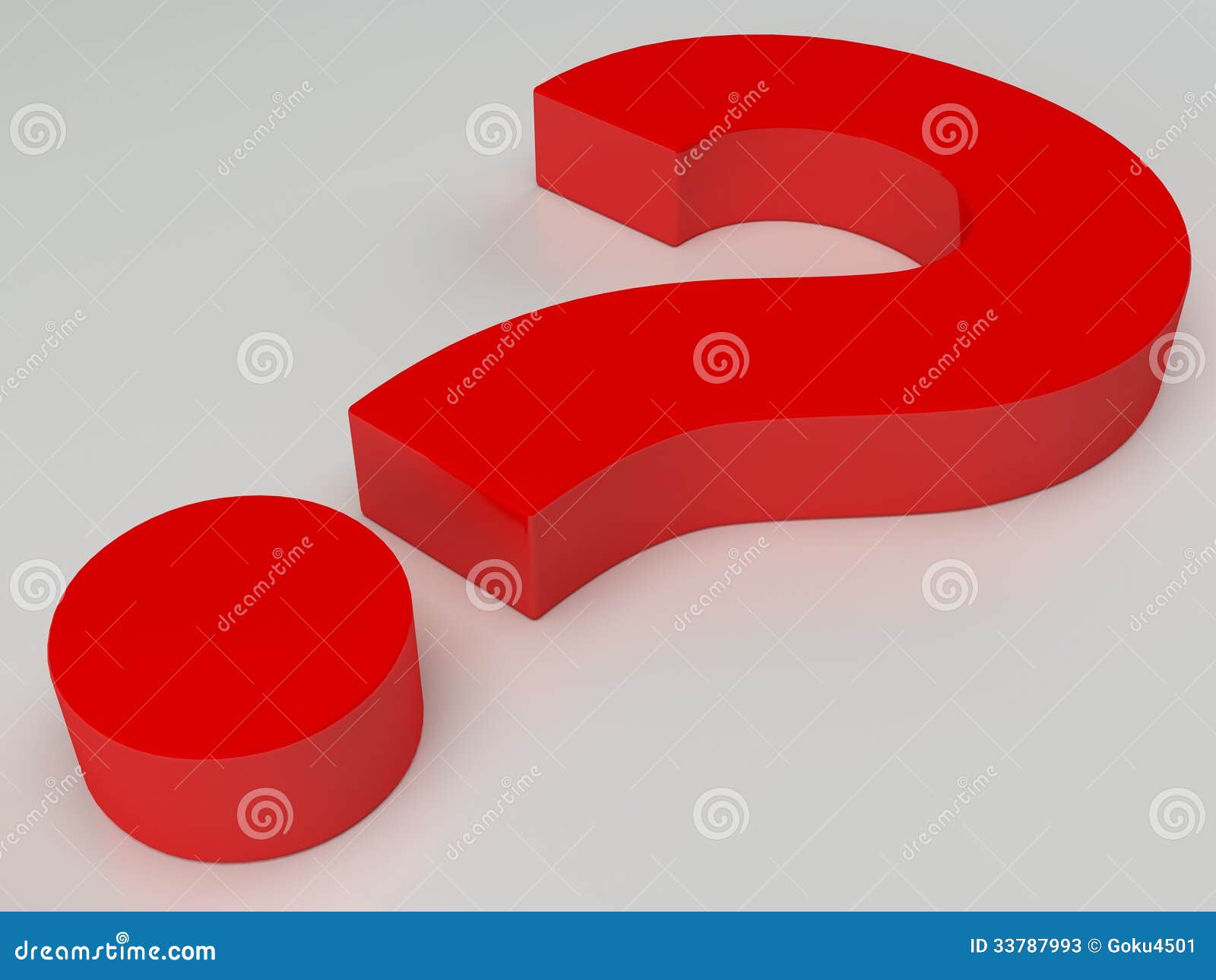 Rotes Fragezeichen stock abbildung. Illustration von suchen - 33787993
