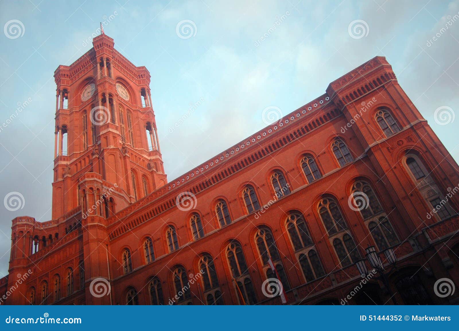 Rotes Rathaus Berlin editorial photography. Image of city - 51444352