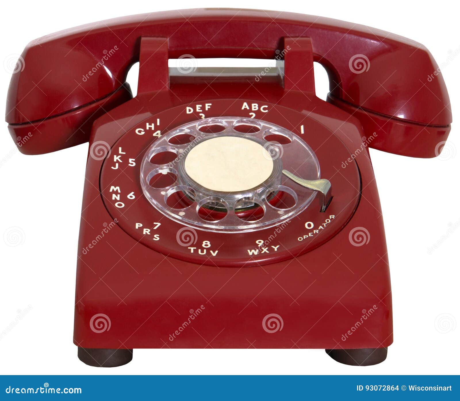 Rotes Retro- Telefon, Hotline, Lokalisiert Stockfoto - Bild von notfall ...