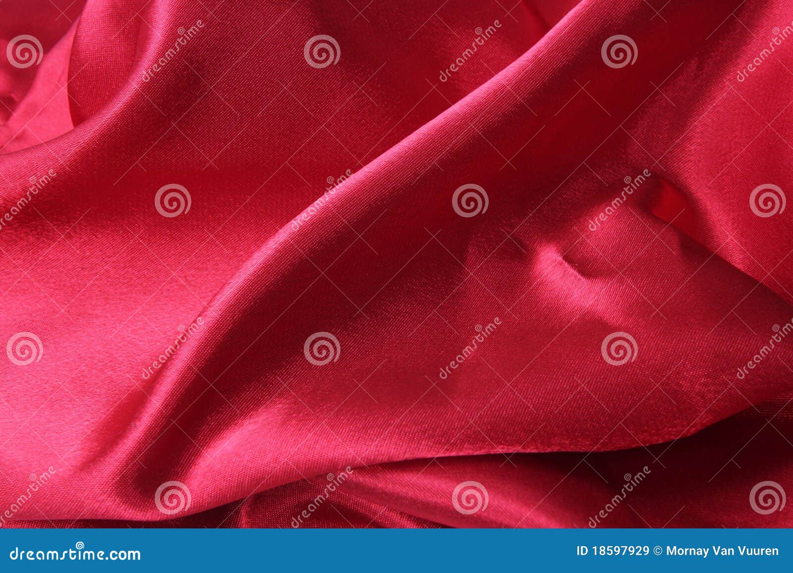 Rotes Satin-Tuch stockbild. Bild von liebe, luxuriös - 18597929
