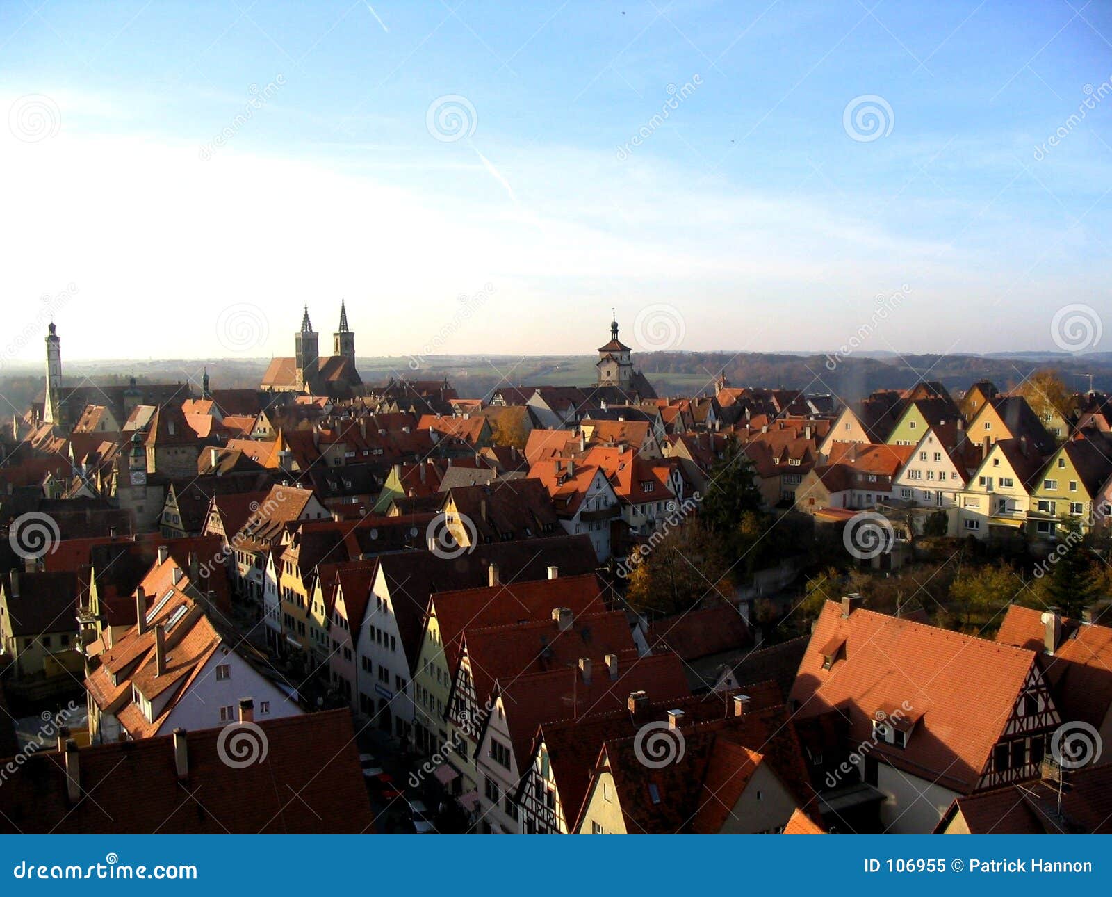 Rothenburg City View stock image. Image of travel, city - 106955