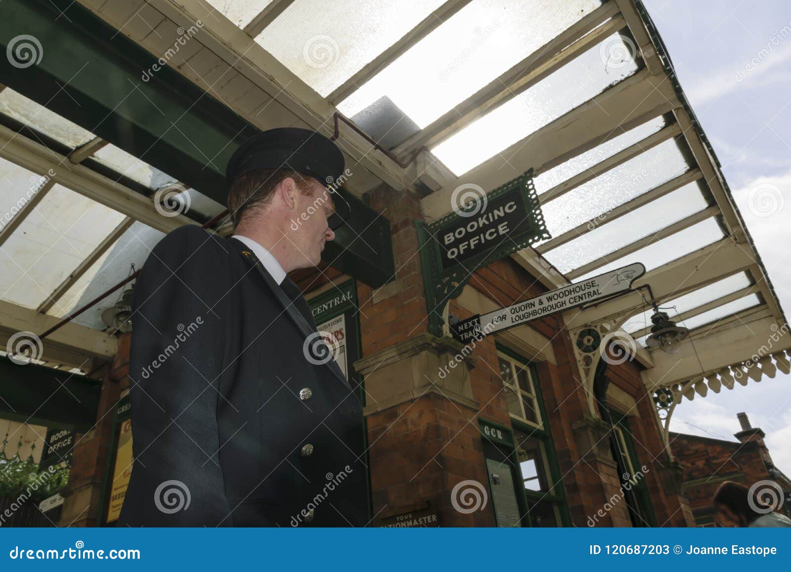 Station Master on the Platform Editorial Stock Photo - Image of adult ...