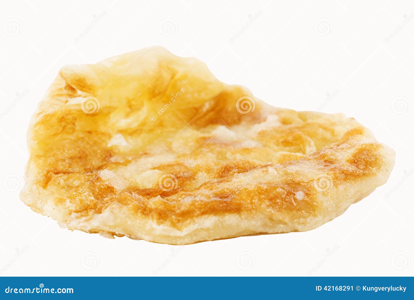 Roti Or Flat Bread - Being Made Fresh In A Shallow Pan. Royalty-Free ...