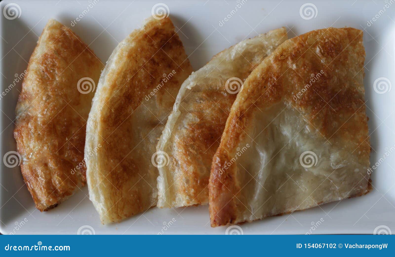 Roti or Fried Starch Flat Food in India Stock Photo - Image of ...