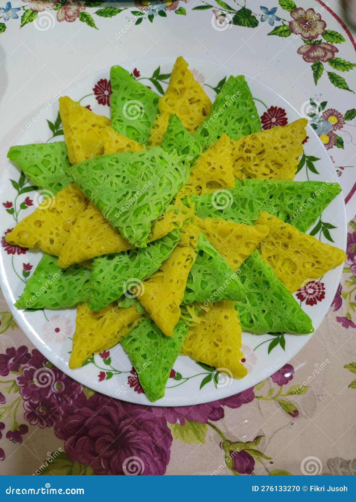 Roti Jala- Traditional Malaysian Cake Stock Image | CartoonDealer.com ...