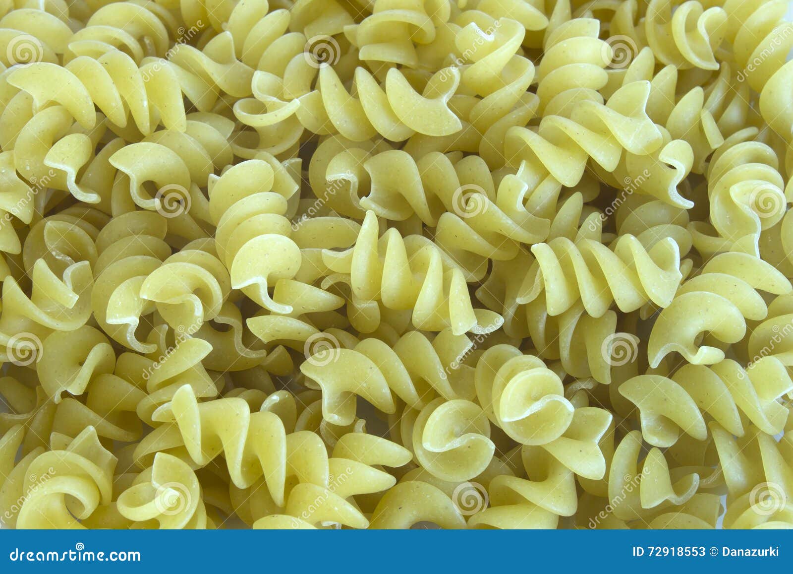 Rotini Pasta stock image. Image of rotini, pile, closeup - 72918553