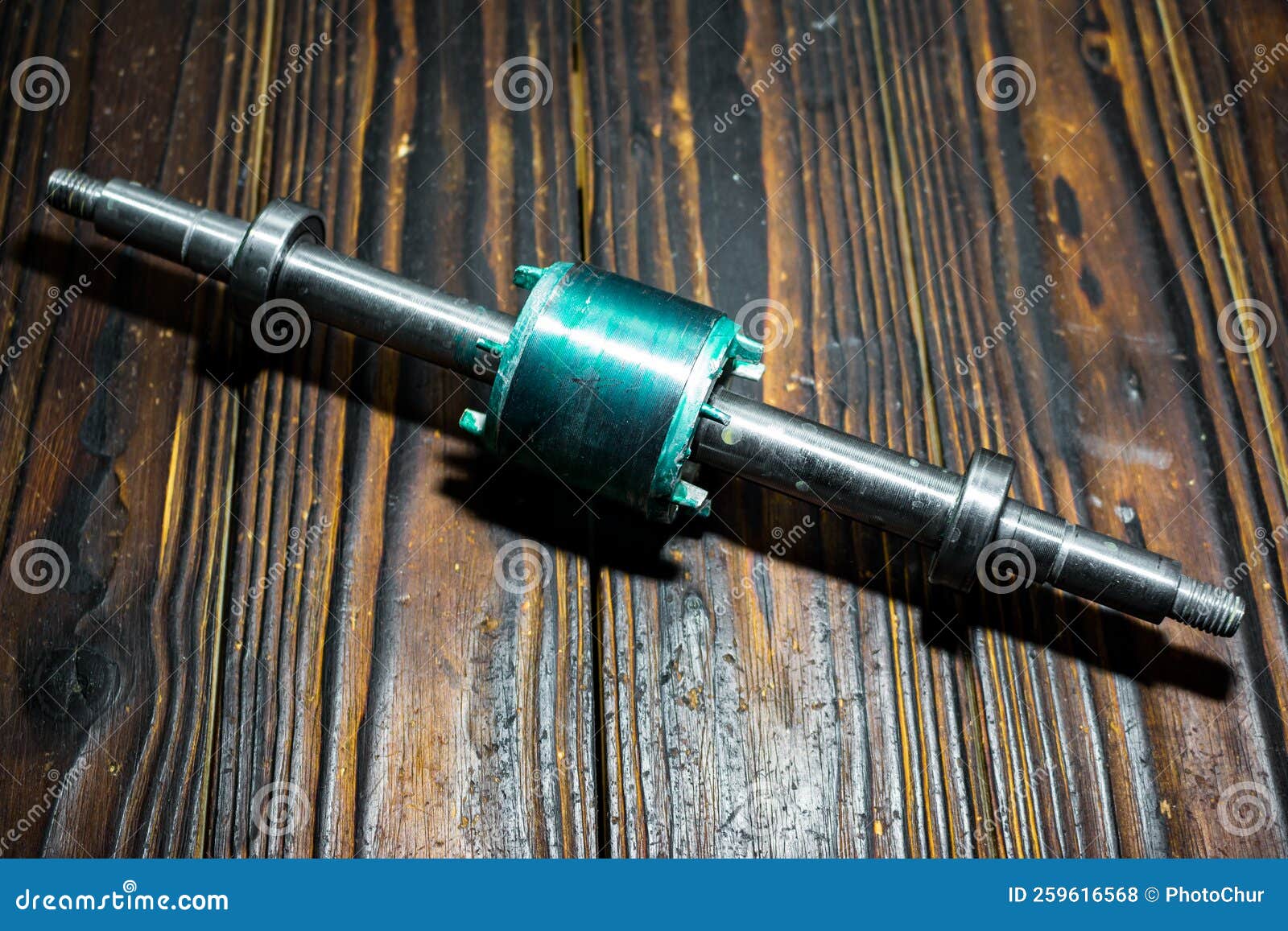 Rotor of Asynchronous Electric Motor Stock Photo - Image of closeup ...