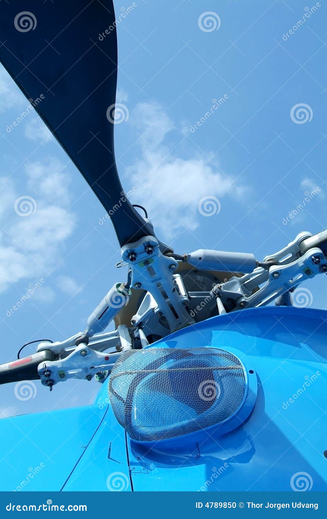 Detail With Helicopter Fuselage And Pilot Cockpit Stock Photography ...