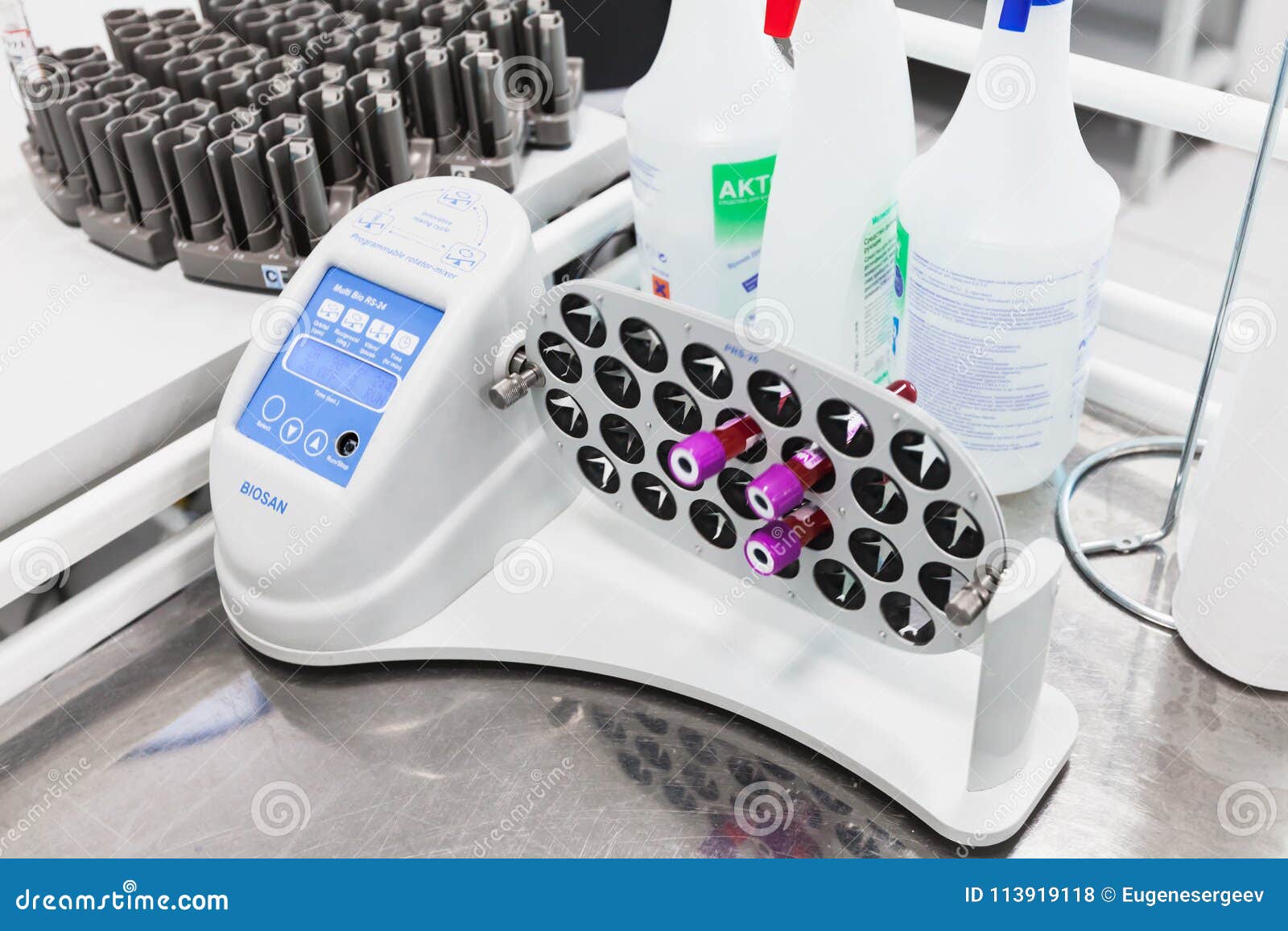 Rotor Programable Bio RS-24 Multi Foto de archivo editorial - Imagen de ...