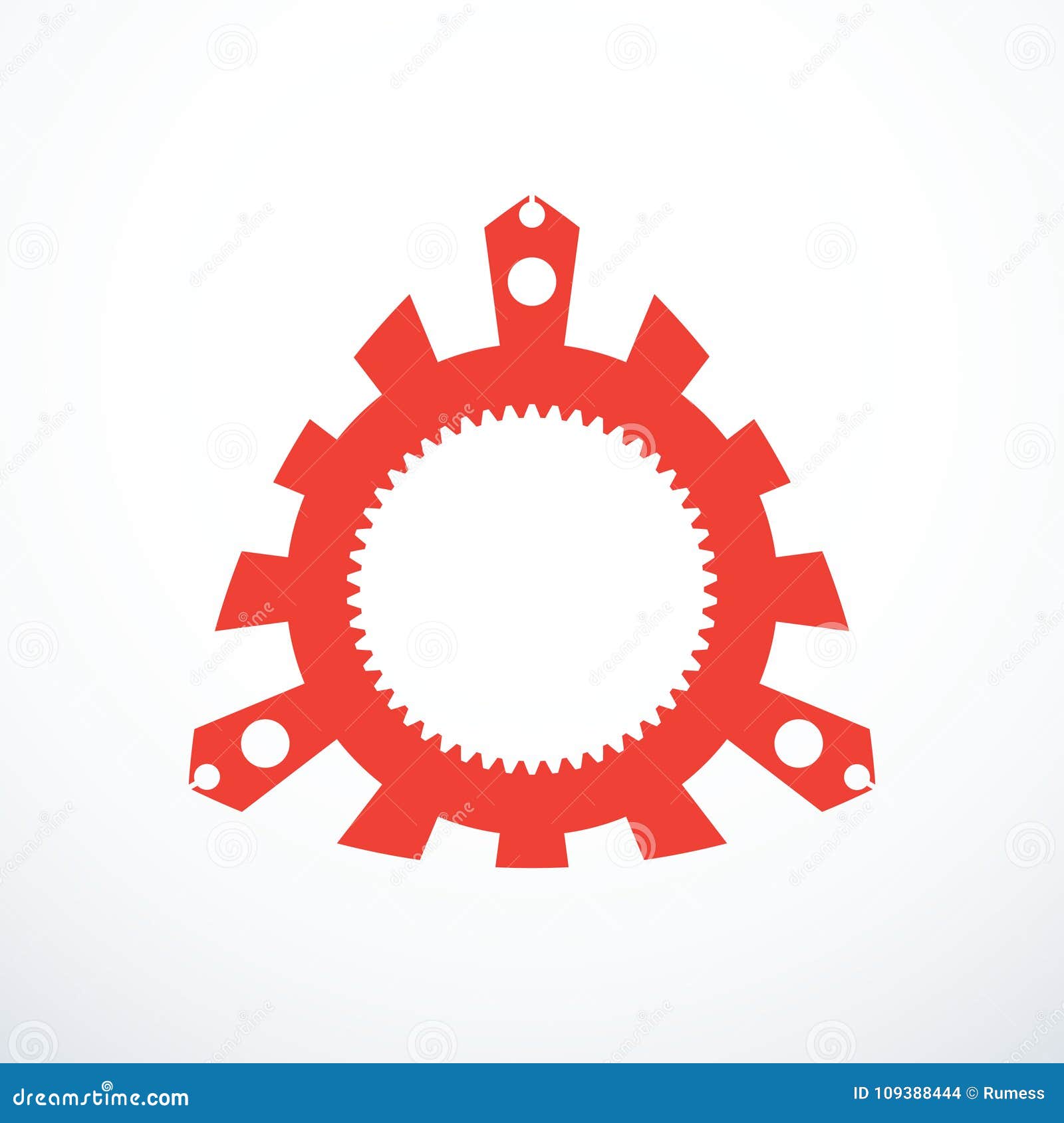 Rotor Of Rotary Wankel Engine. Vector Illustration | CartoonDealer.com ...