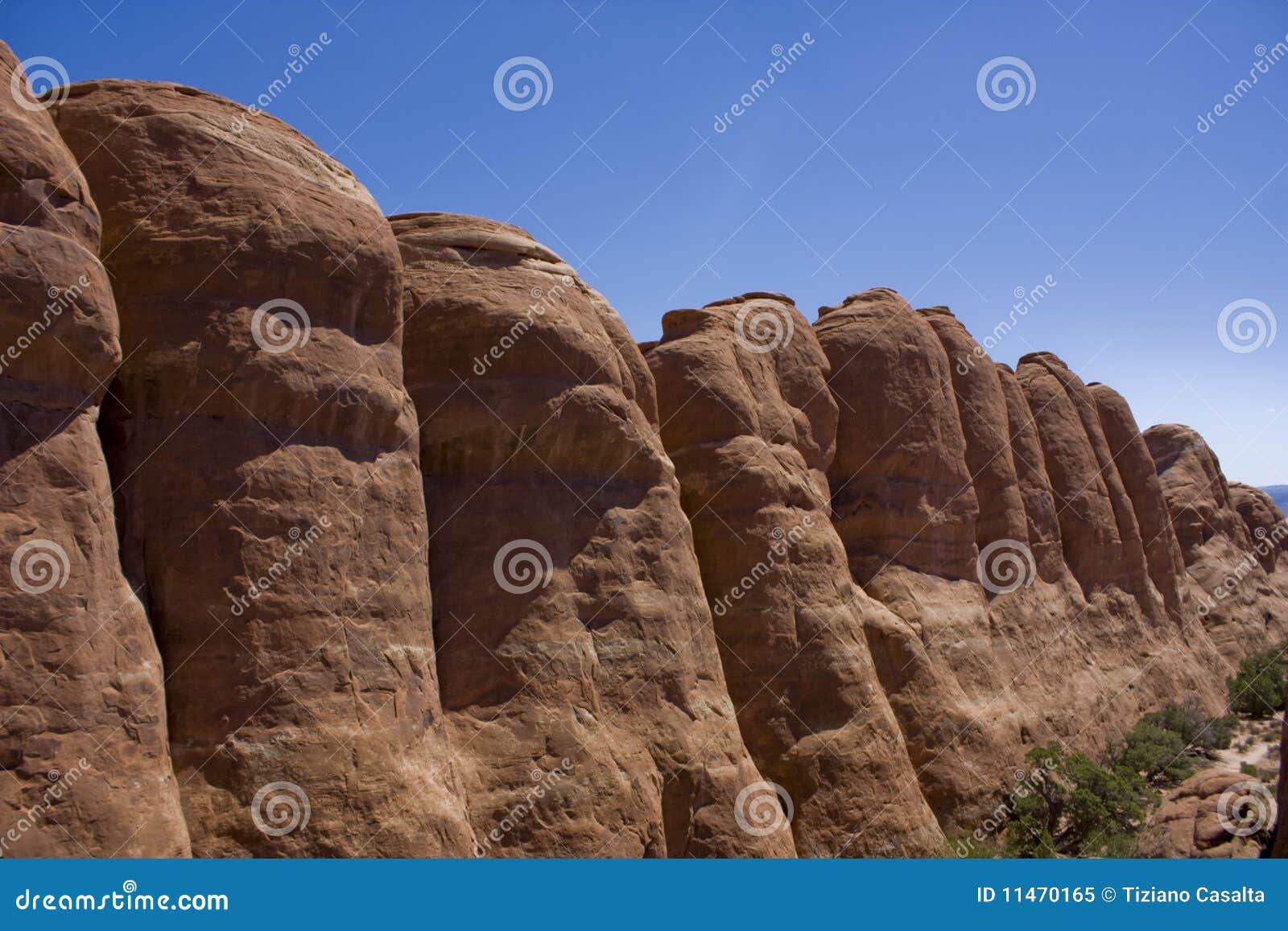 Rotsen in Het Nationale Park Van Bogen Stock Afbeelding - Image of ...
