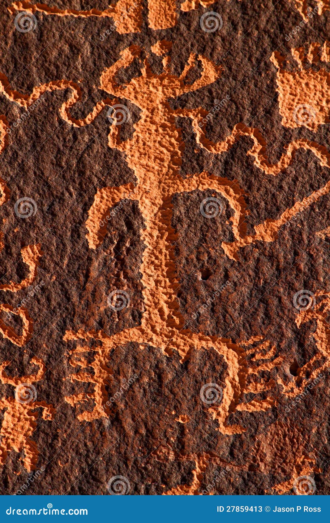 Rotstekening Op De Rots Van De Krant Stock Afbeelding - Image of ...